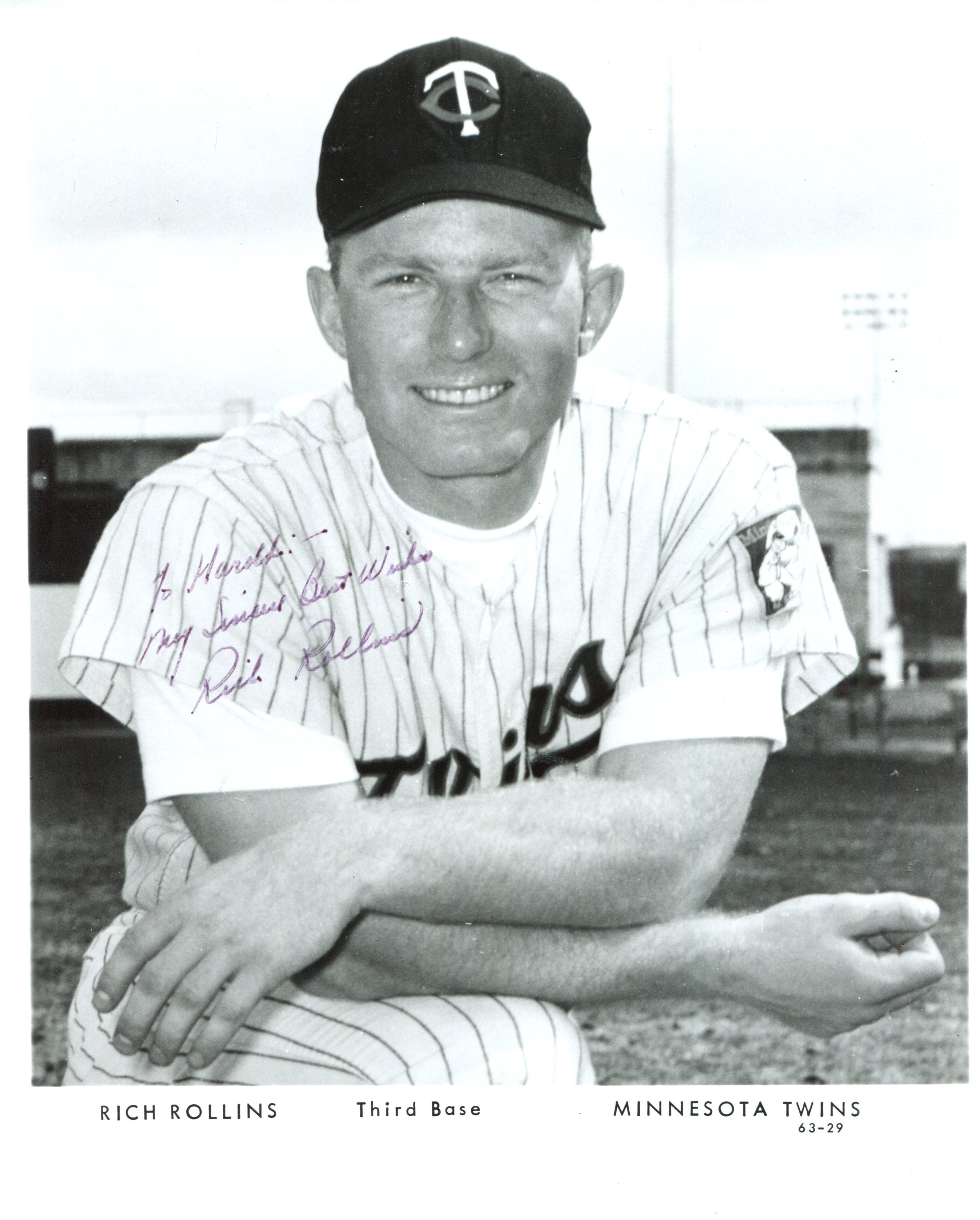 Rich Rollins Autographed 8x10 Photo | Hollywood Collectibles