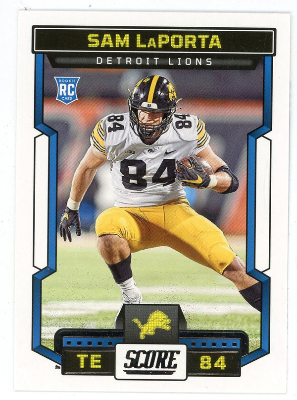 Sam LaPorta 2023 Panini Score Rookie Card #342 | Hollywood Collectibles