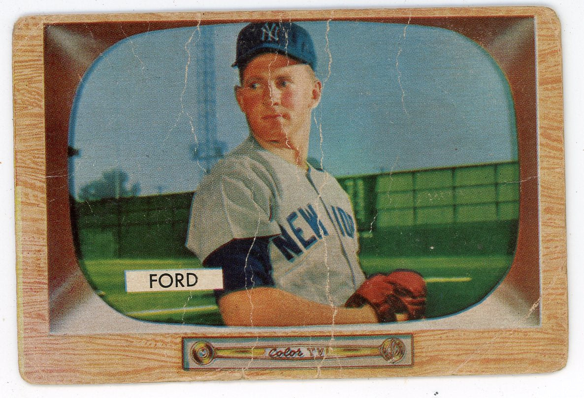 Ed "Whitey" Ford 1955 Color TV Card #59 | Hollywood Collectibles