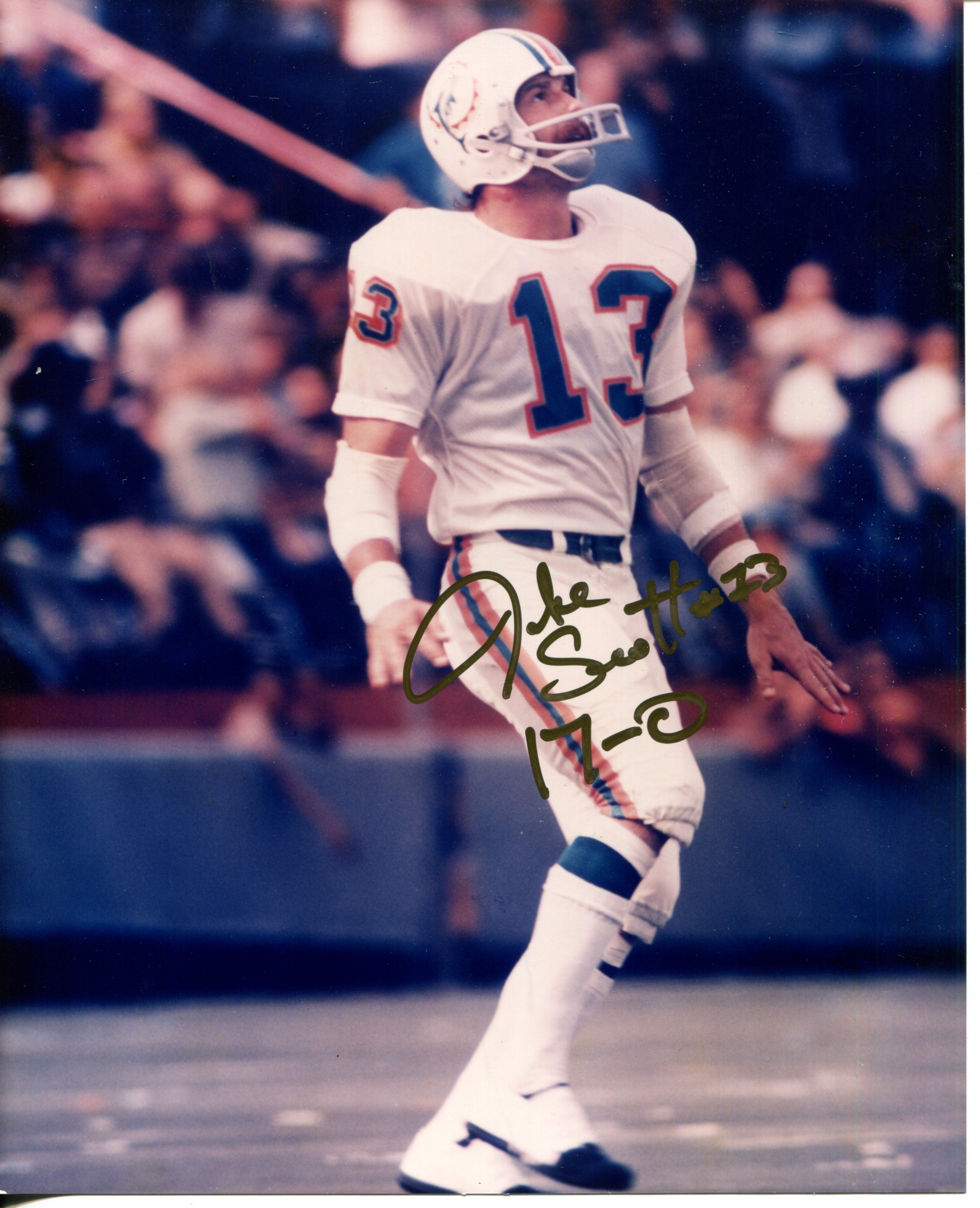 Jake Scott Autographed 8x10 Football Photo | Hollywood Collectibles