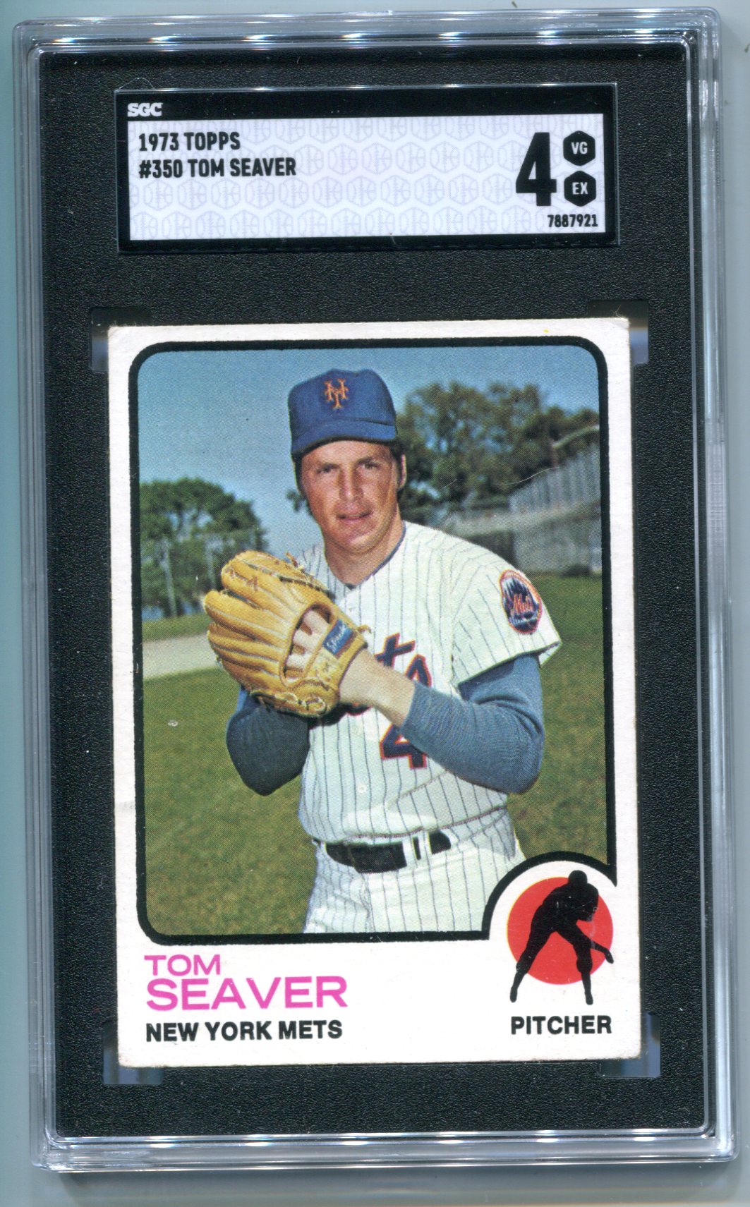 Tom Seaver 1973 Topps #150 SGC 4 Card | Hollywood Collectibles