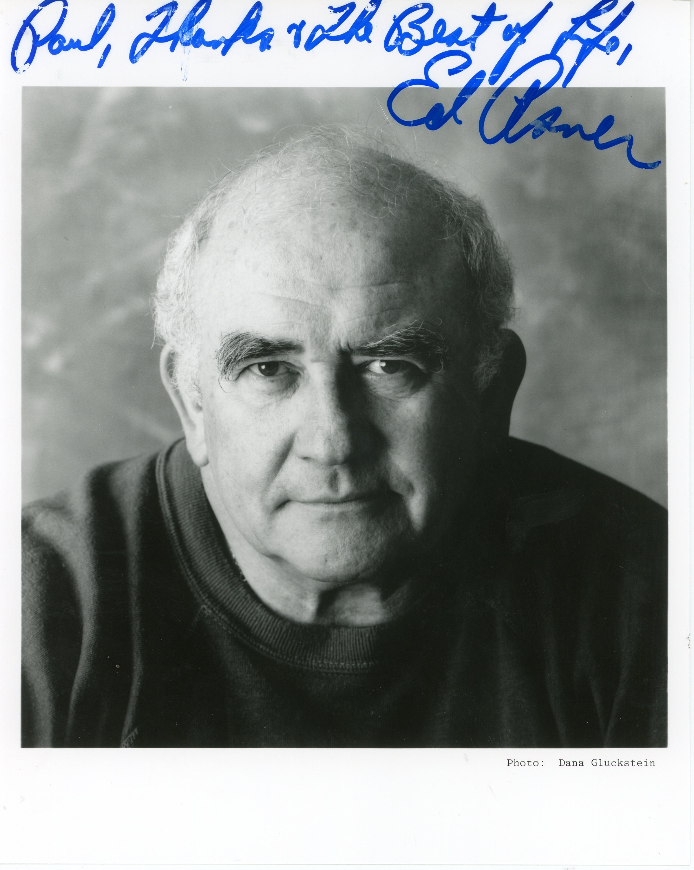 Ed Asner Autographed 8x10 Photo | Hollywood Collectibles