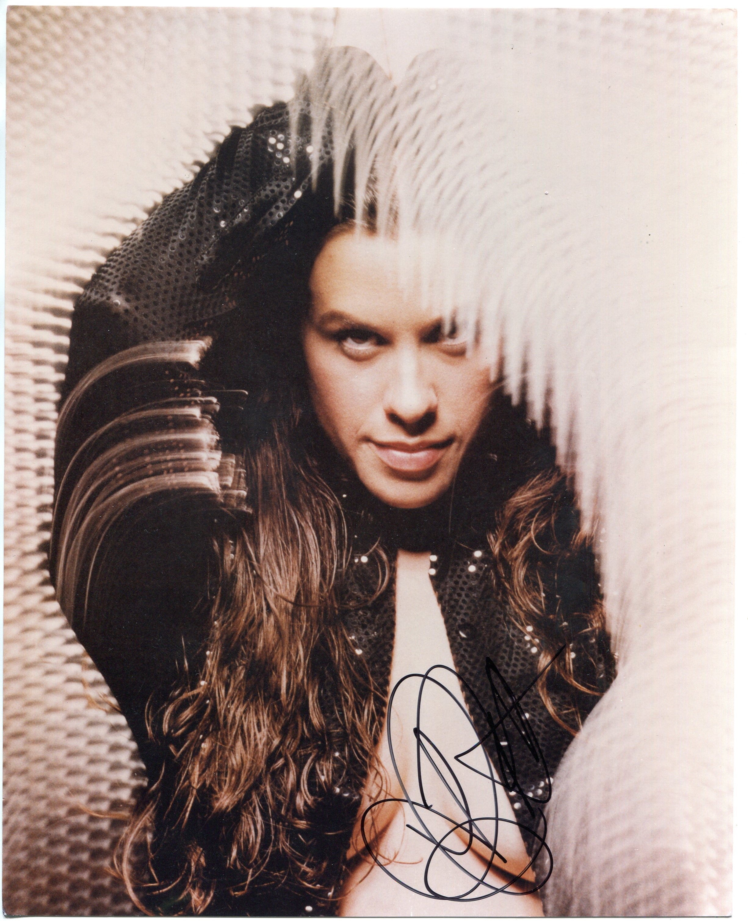 Alanis Morissette Autographed 8x10 Photo | Hollywood Collectibles