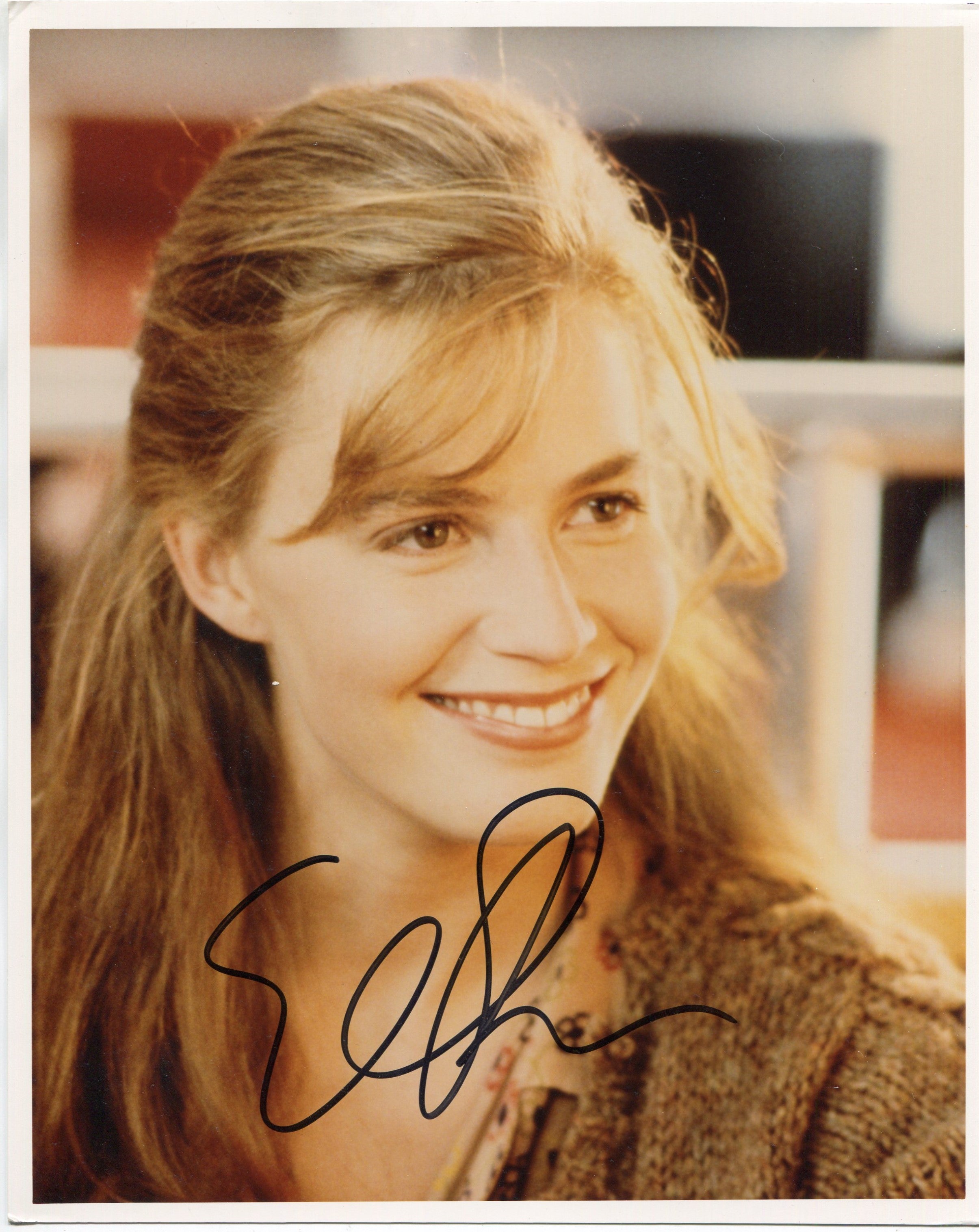 Elizabeth Shue Autographed 8x10 Photo | Hollywood Collectibles