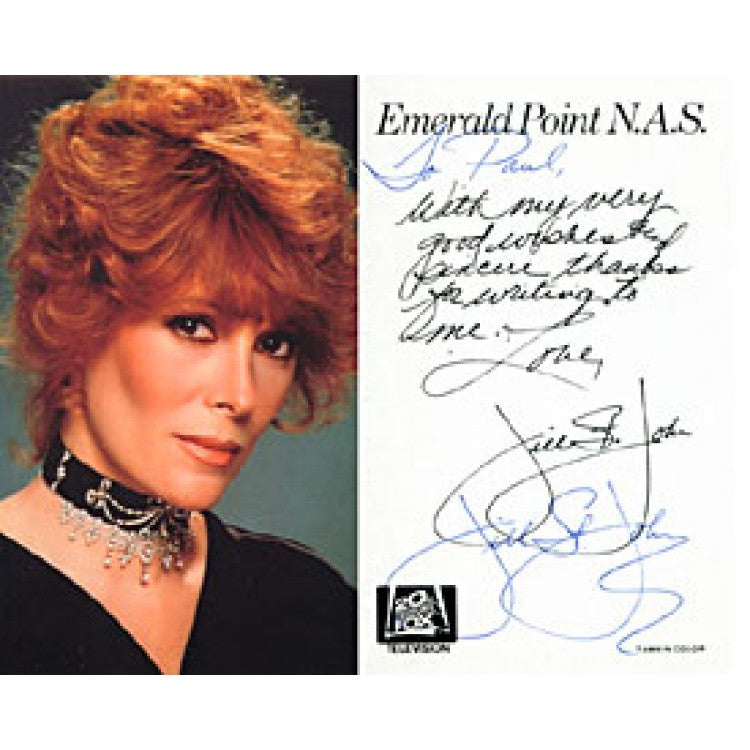 Jill St. John Autographed / Signed Black & White Celebrity 3x5 Postcar ...
