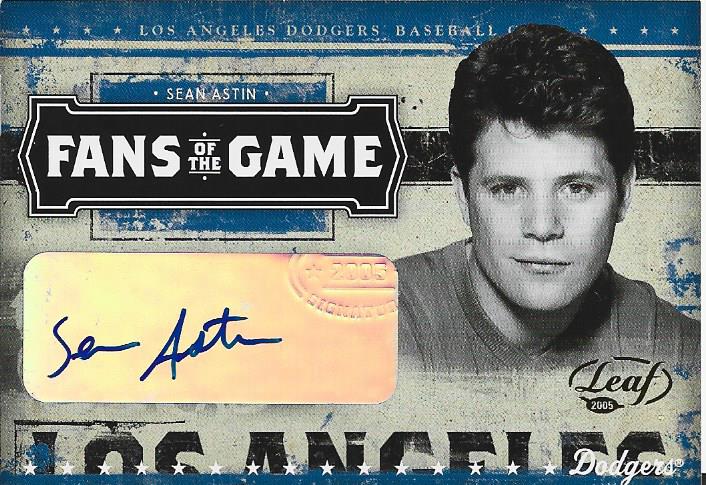 Sean Austin Autographed Leaf Card | Hollywood Collectibles