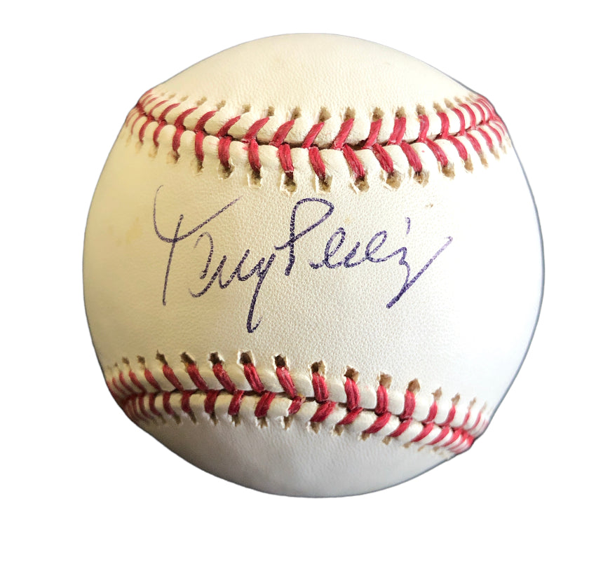 Tony Perez Autographed Official Major League Baseball (JSA) | Hollywood ...
