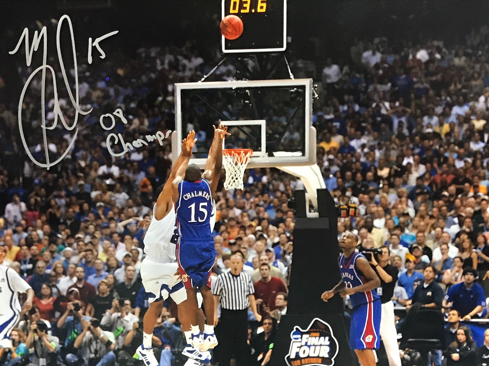Mario Chalmers Autographed 16x20 Photo (JSA) | Hollywood Collectibles