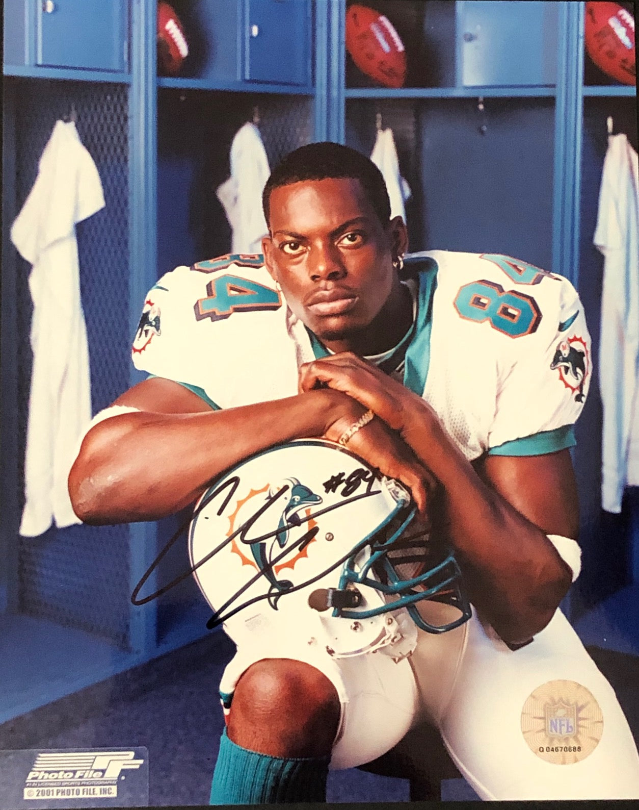 Chris Chambers Autographed 8x10 Football Photo | Hollywood Collectibles
