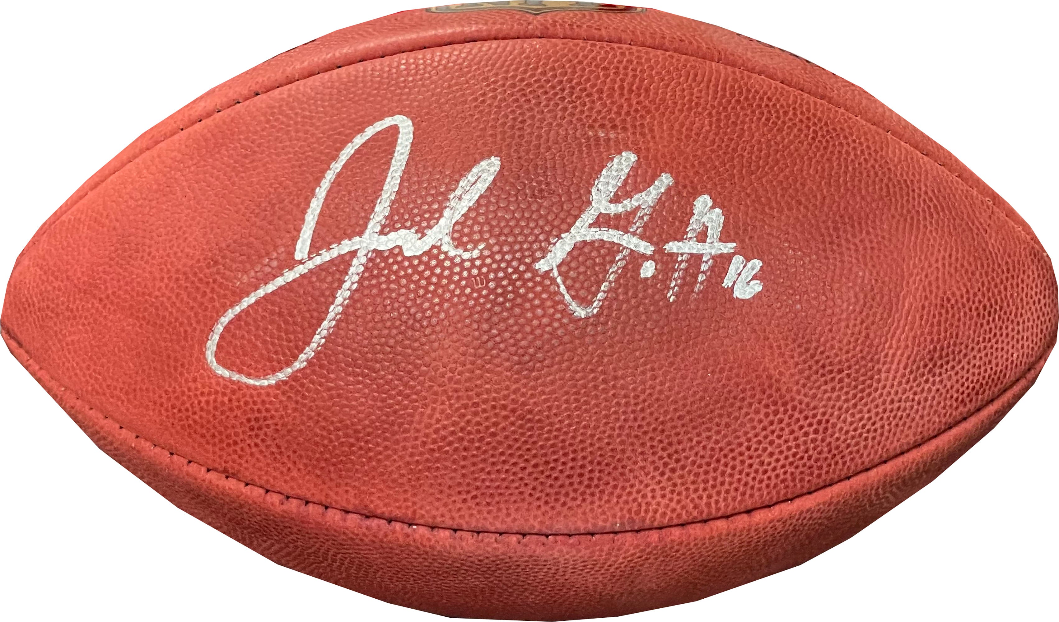 Jared Goff Autographed Official NFL Football (JSA) | Hollywood Collectibles