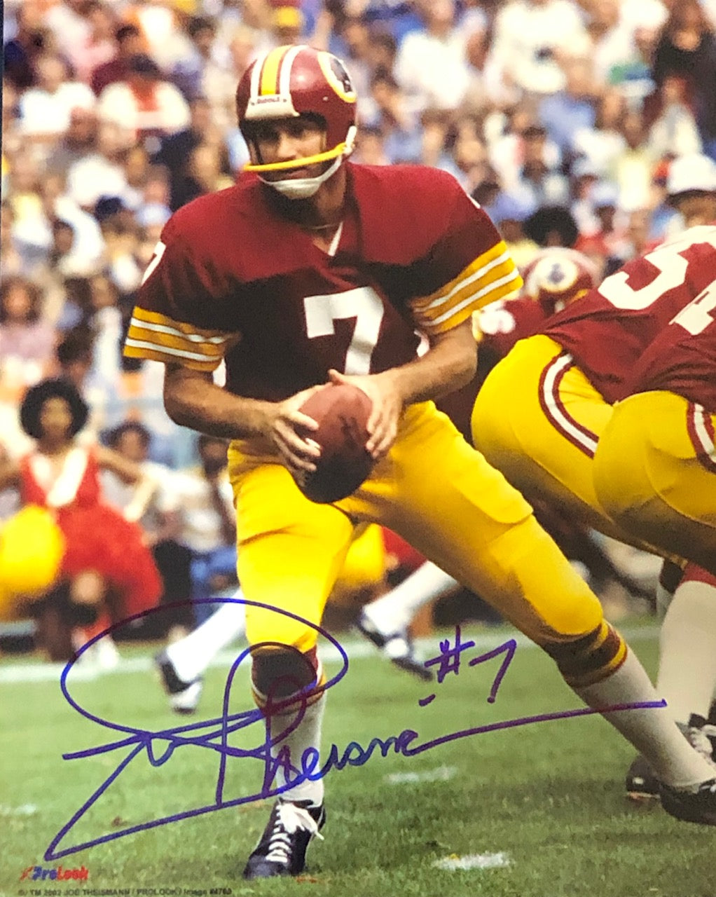Joe Theismann Autographed 8x10 Photo | Hollywood Collectibles