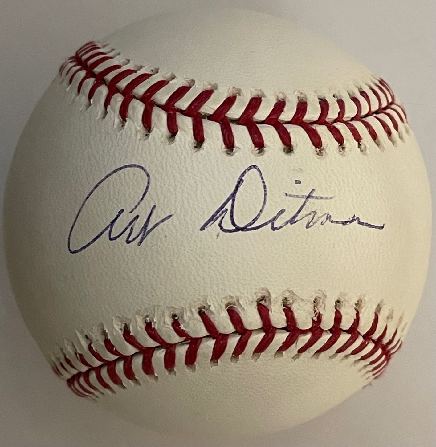 Art Ditmar Autographed Official Major League Baseball | Hollywood ...