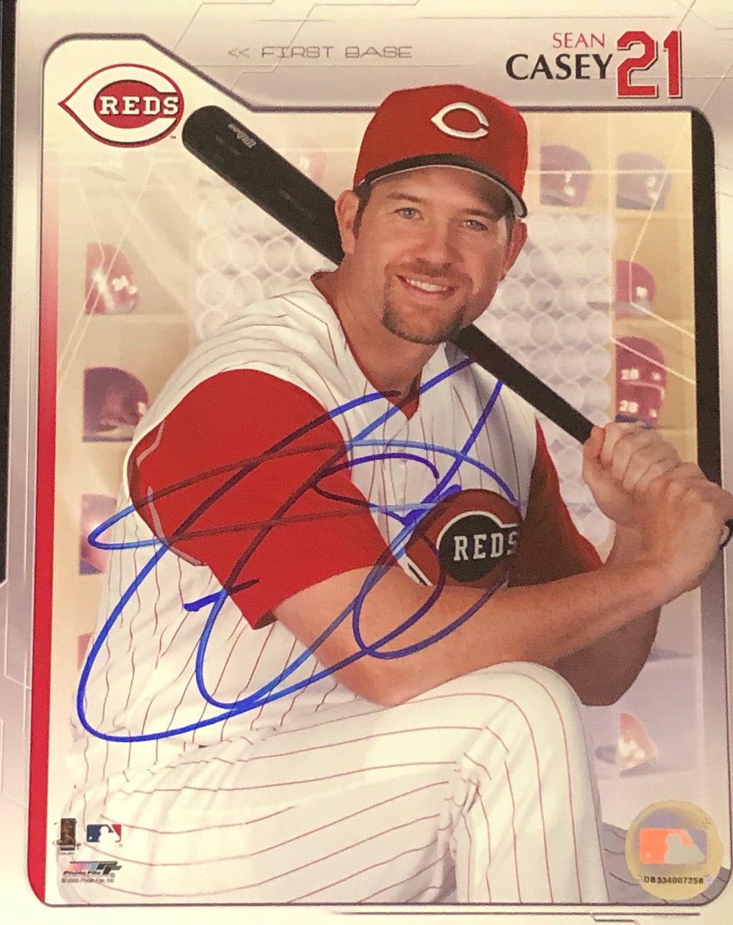 Sean Casey Autographed 8x10 Photo | Hollywood Collectibles