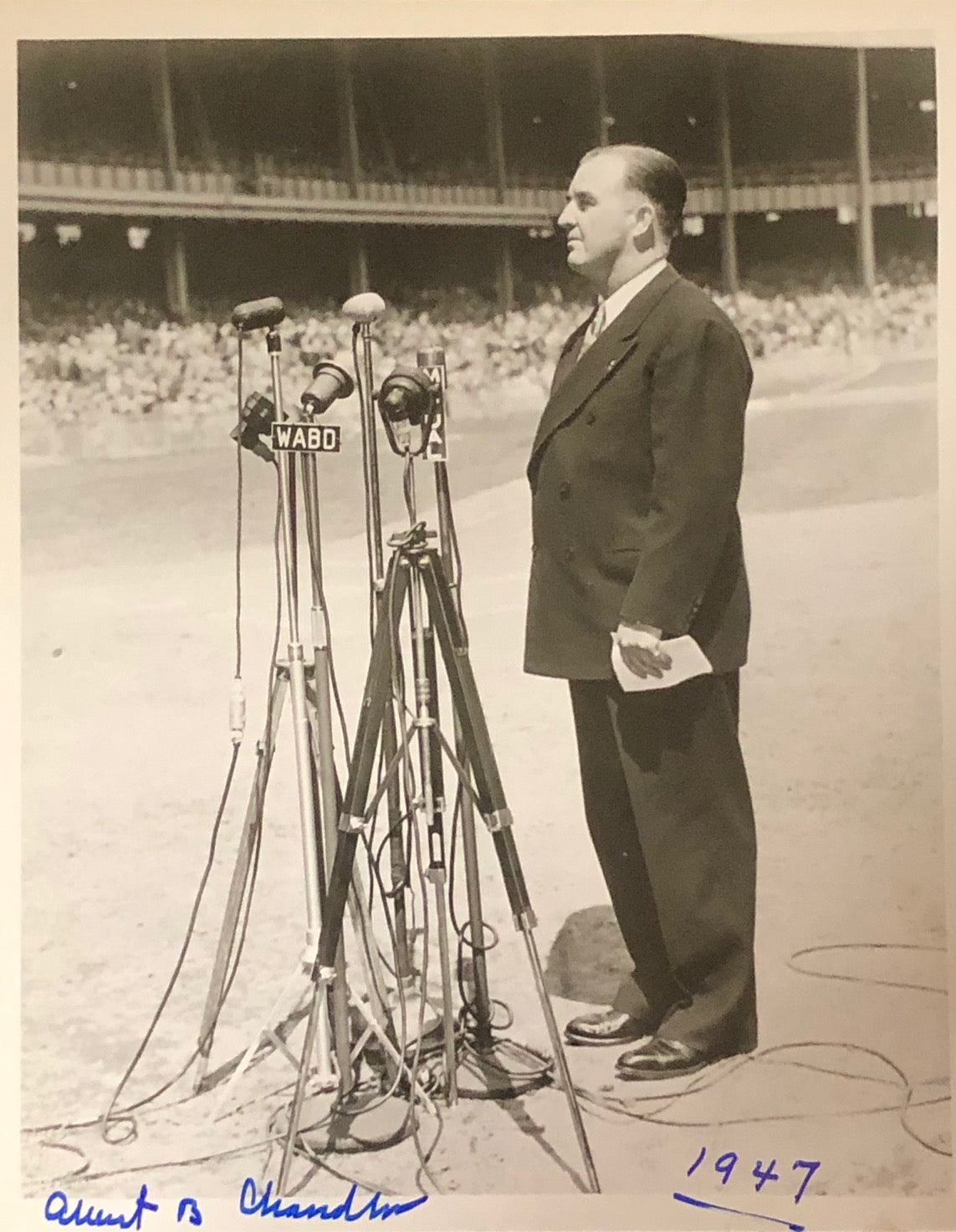 Albert Happy Chandler 8x10 Photo | Hollywood Collectibles
