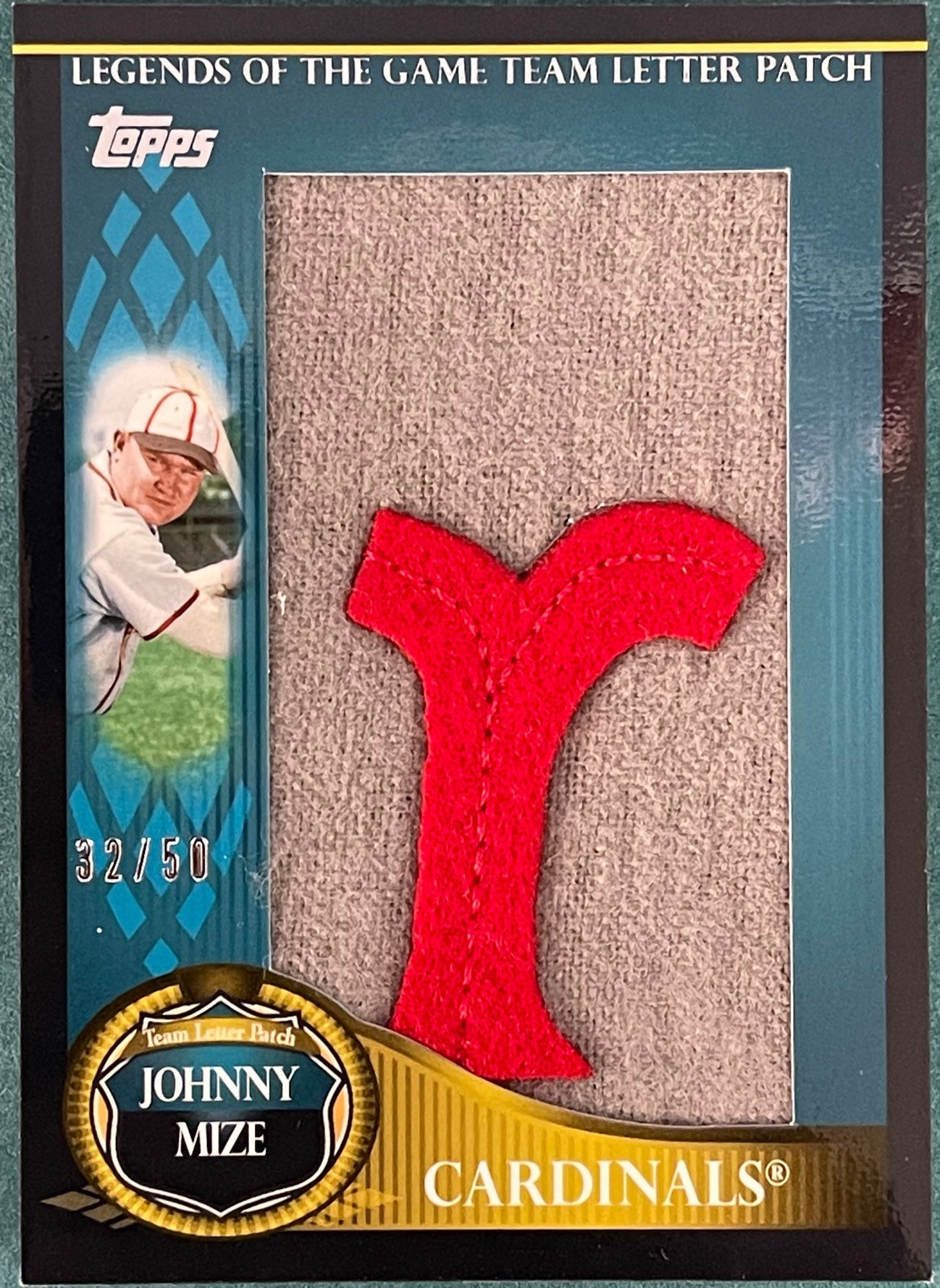 Johnny Mize 2009 Topps Legends of the Game Card #32/50 | Hollywood ...