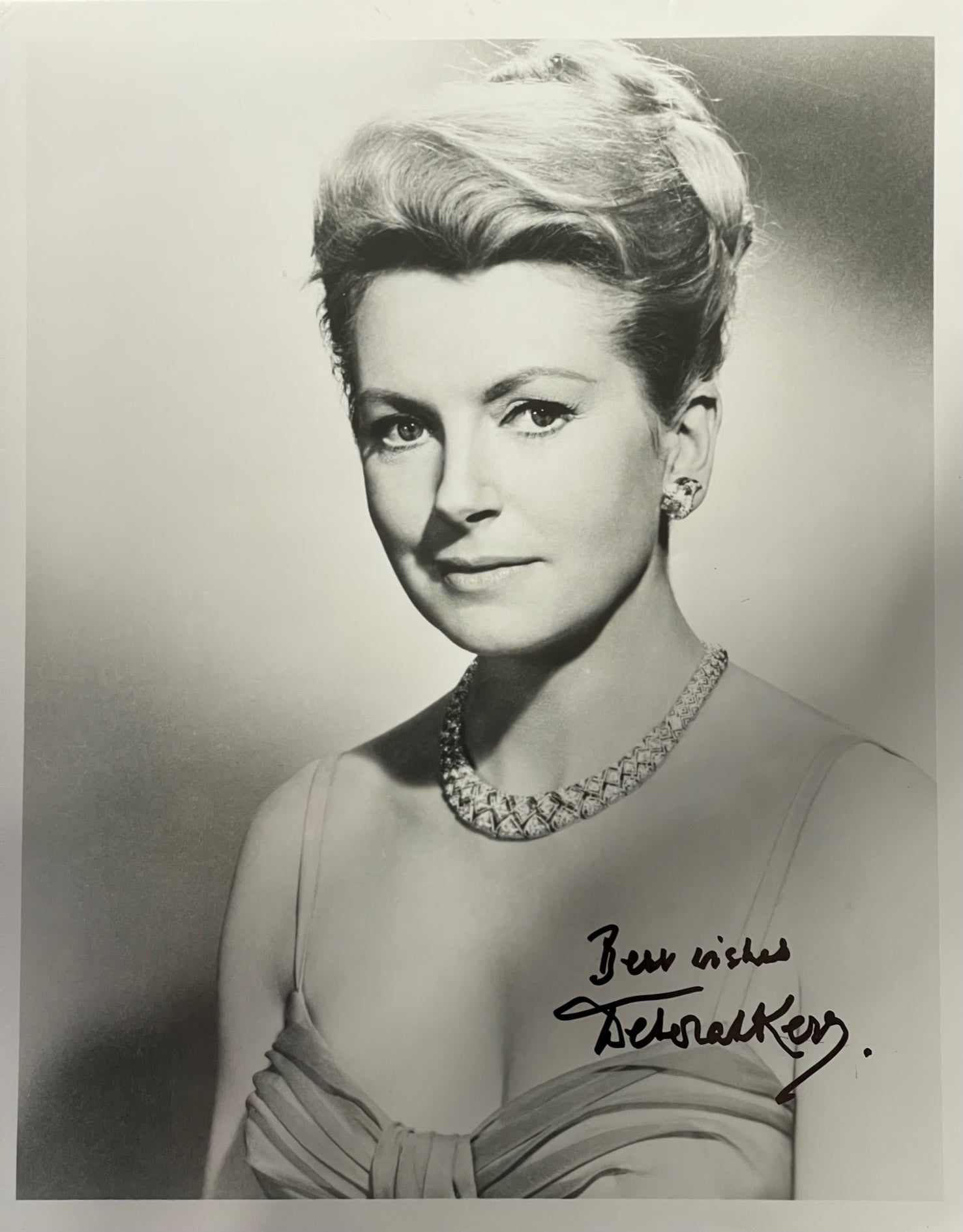 Deborah Kerr Autographed 8x10 Photo PSA | Hollywood Collectibles