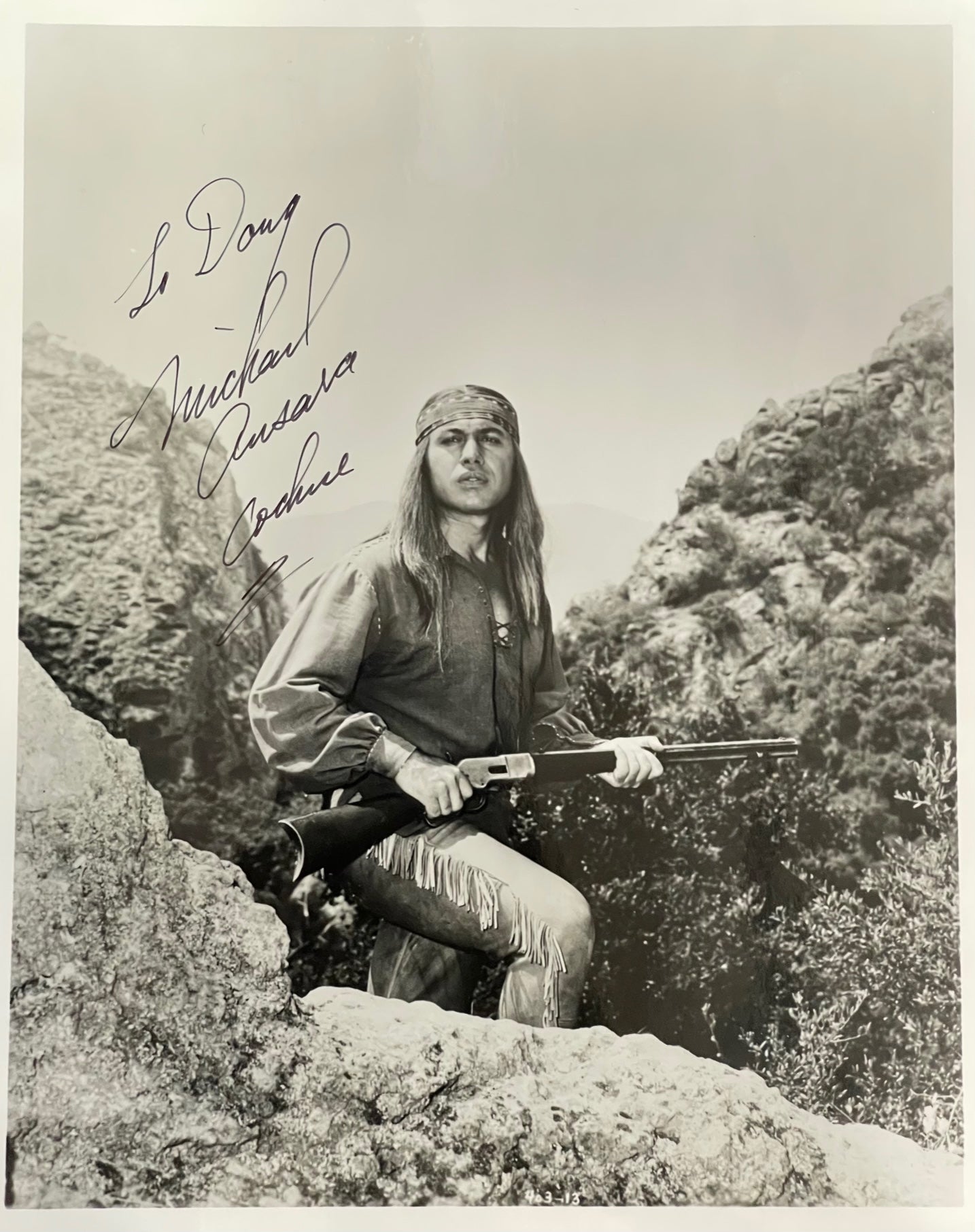 Michael Ansara Autographed 8x10 Celebrity Photo | Hollywood Collectibles