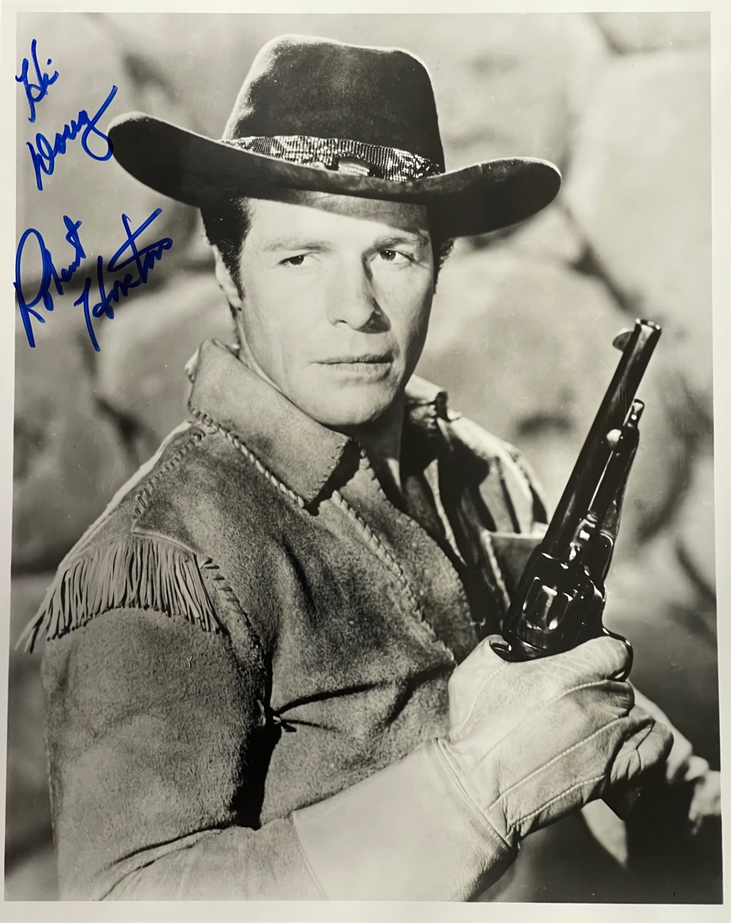 Robert Horton Autographed 8x10 Celebrity Photo | Hollywood Collectibles