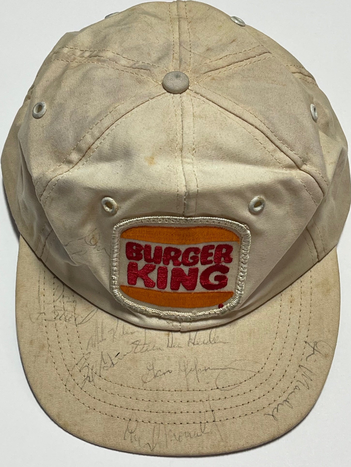 Dolphins Autographed Burger King Hat | Hollywood Collectibles