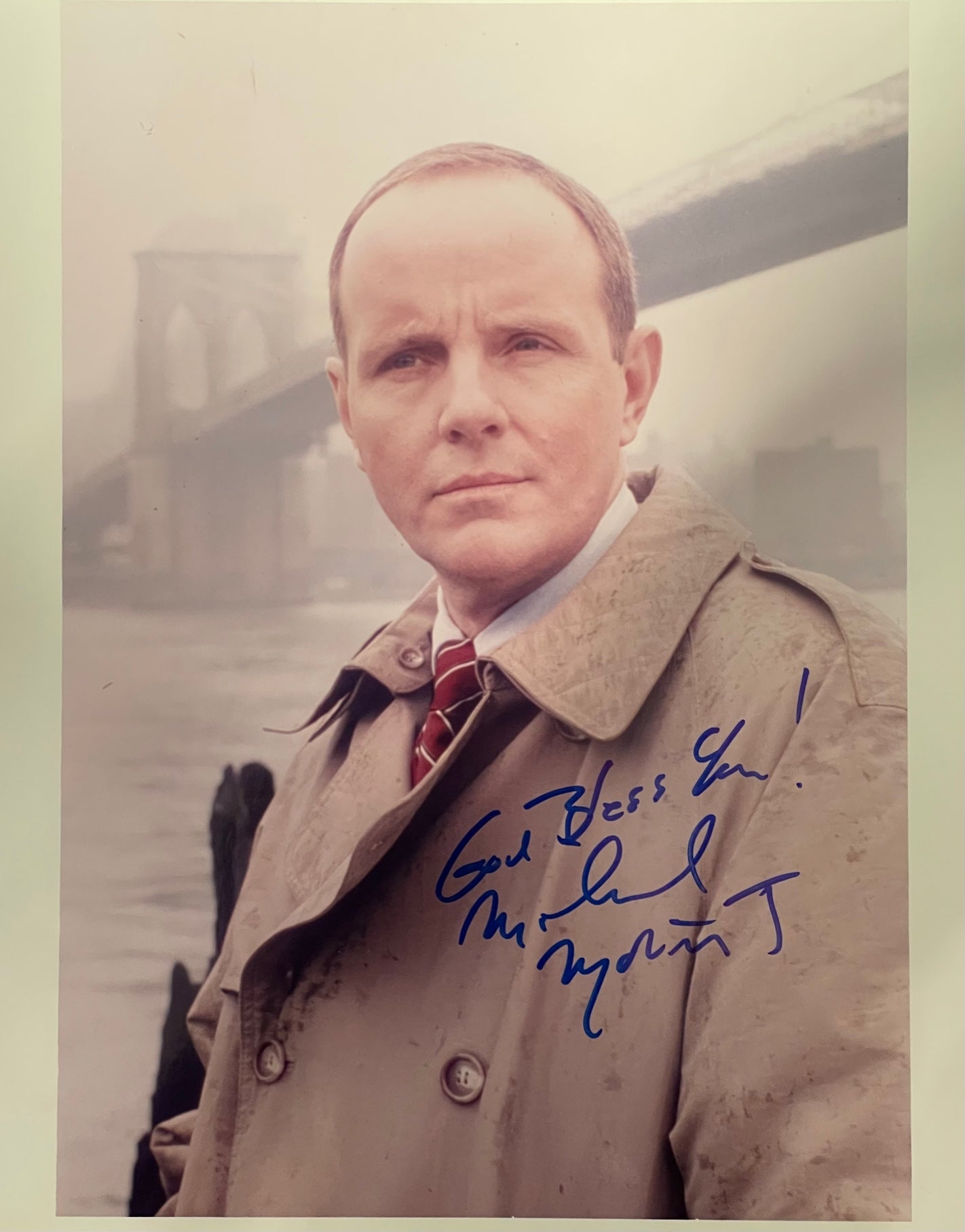 Michael Moriarty Autographed 8x10 Celebrity Photo | Hollywood Collectibles