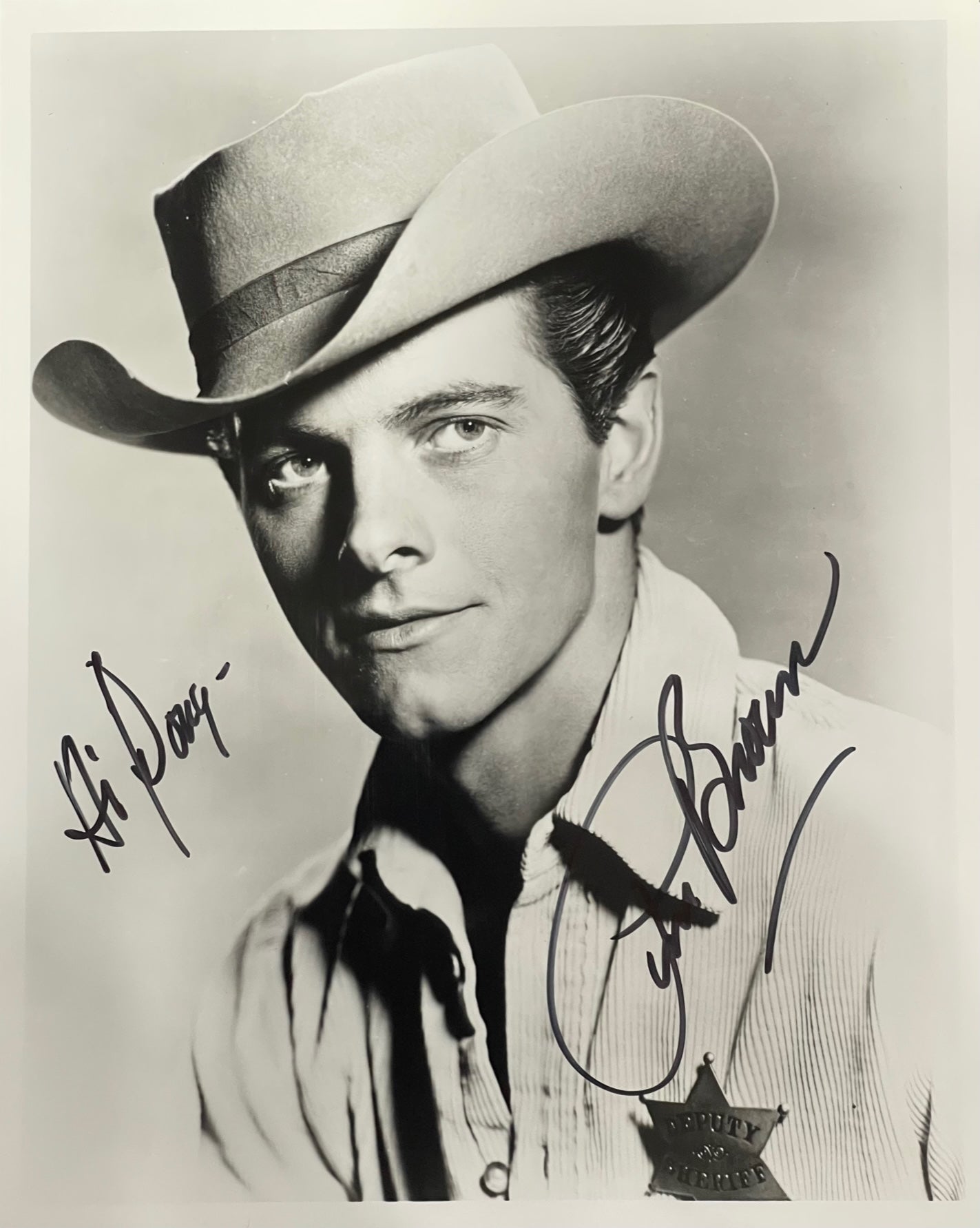 Peter Brown Autographed 8x10 Celebrity Photo | Hollywood Collectibles