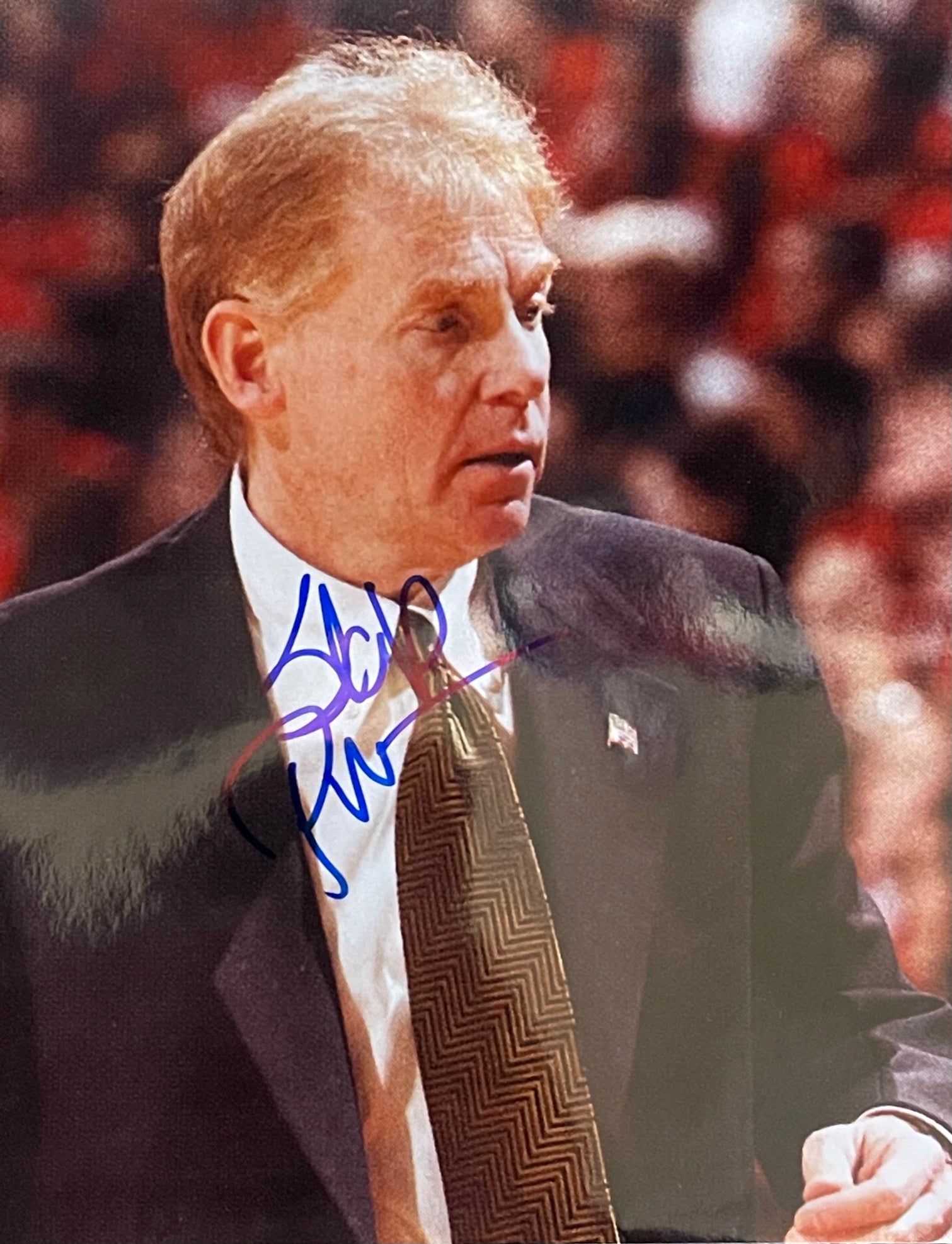 Skip Prosser Autographed 8x10 Basketball Photo | Hollywood Collectibles