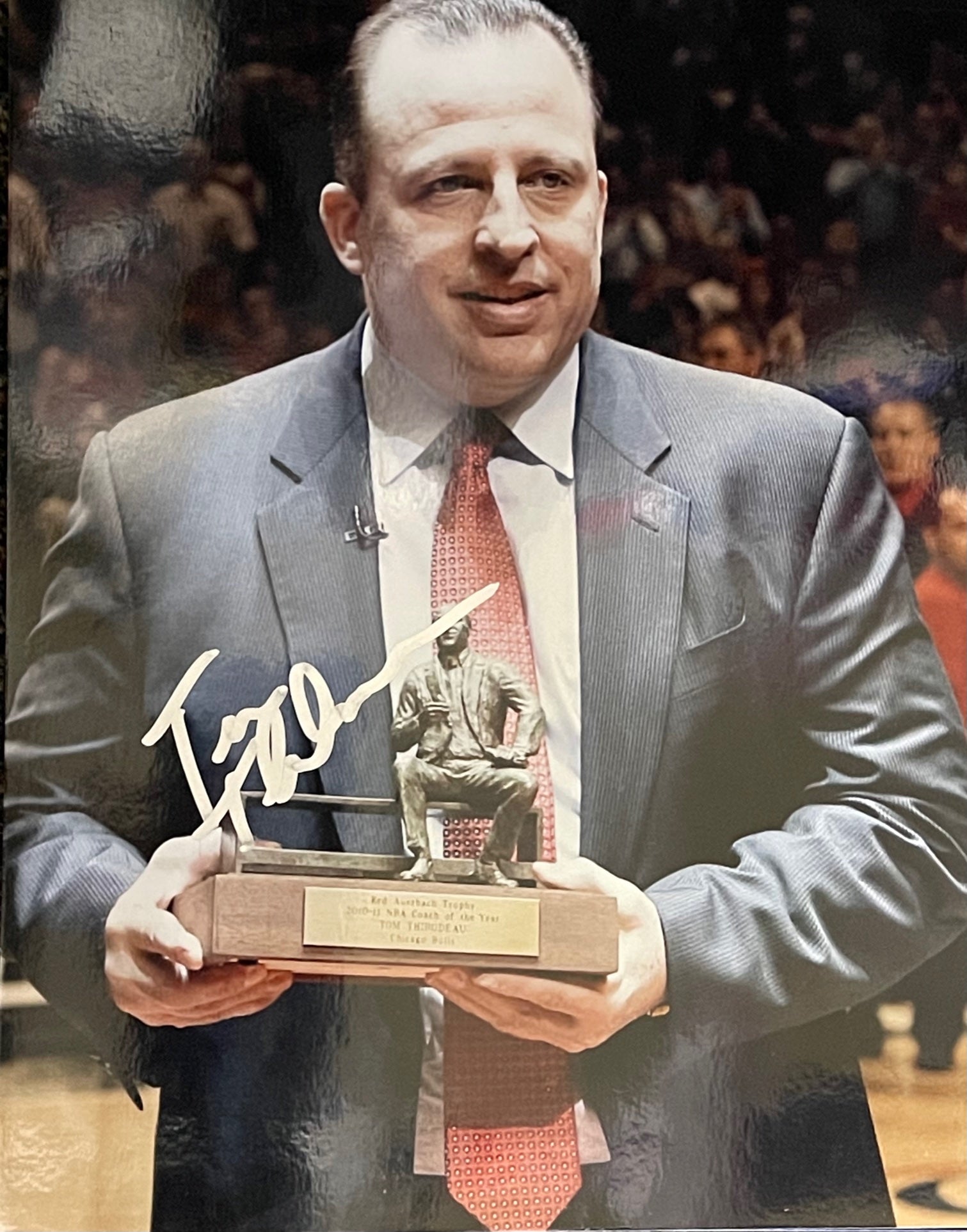 Tom Thibodeau Autographed 8x10 Basketball Photo | Hollywood Collectibles