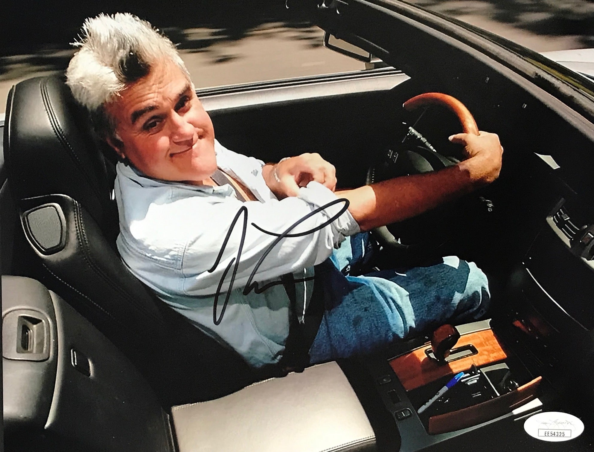 Jay Leno Autographed 8x10 Photo (JSA) | Hollywood Collectibles