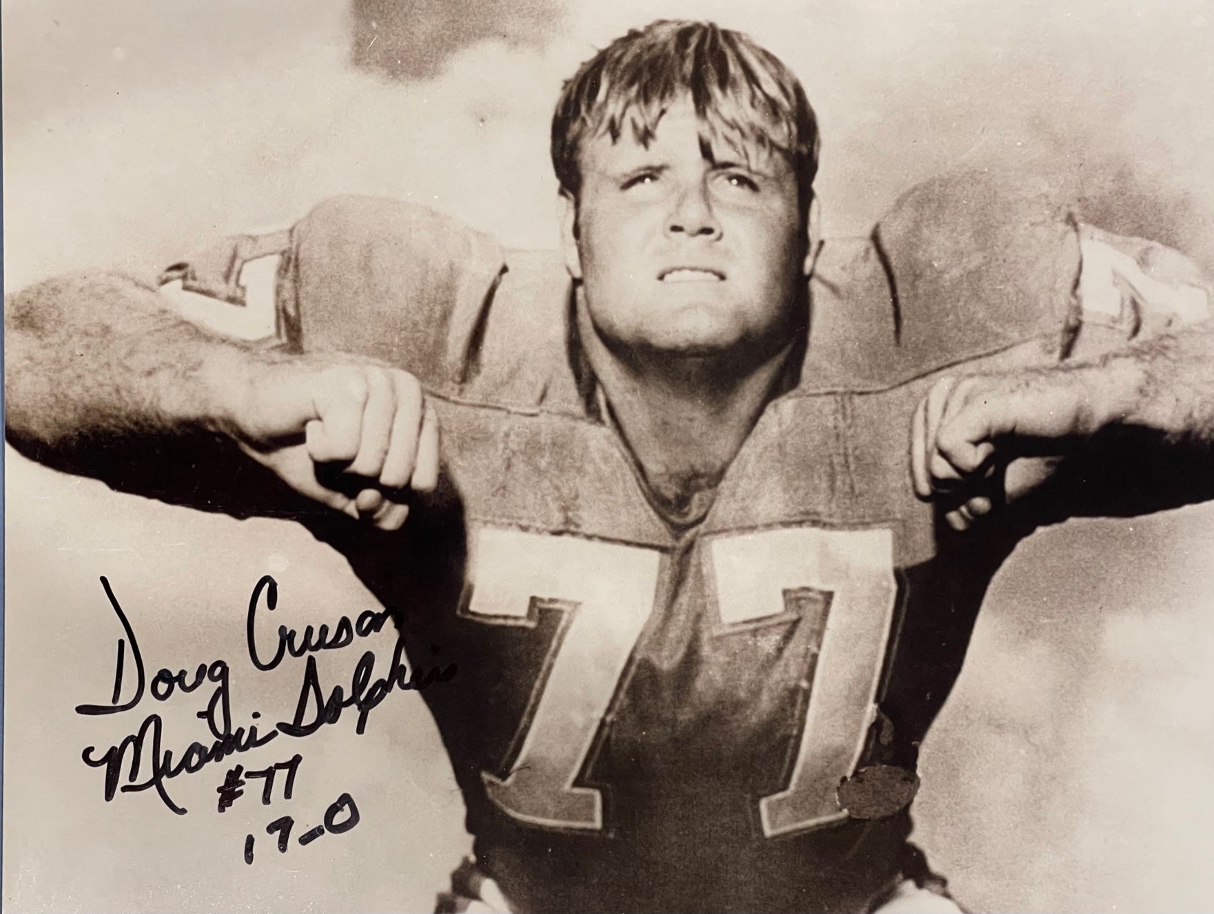 Doug Crusan Autographed 8x10 Football Photo | Hollywood Collectibles