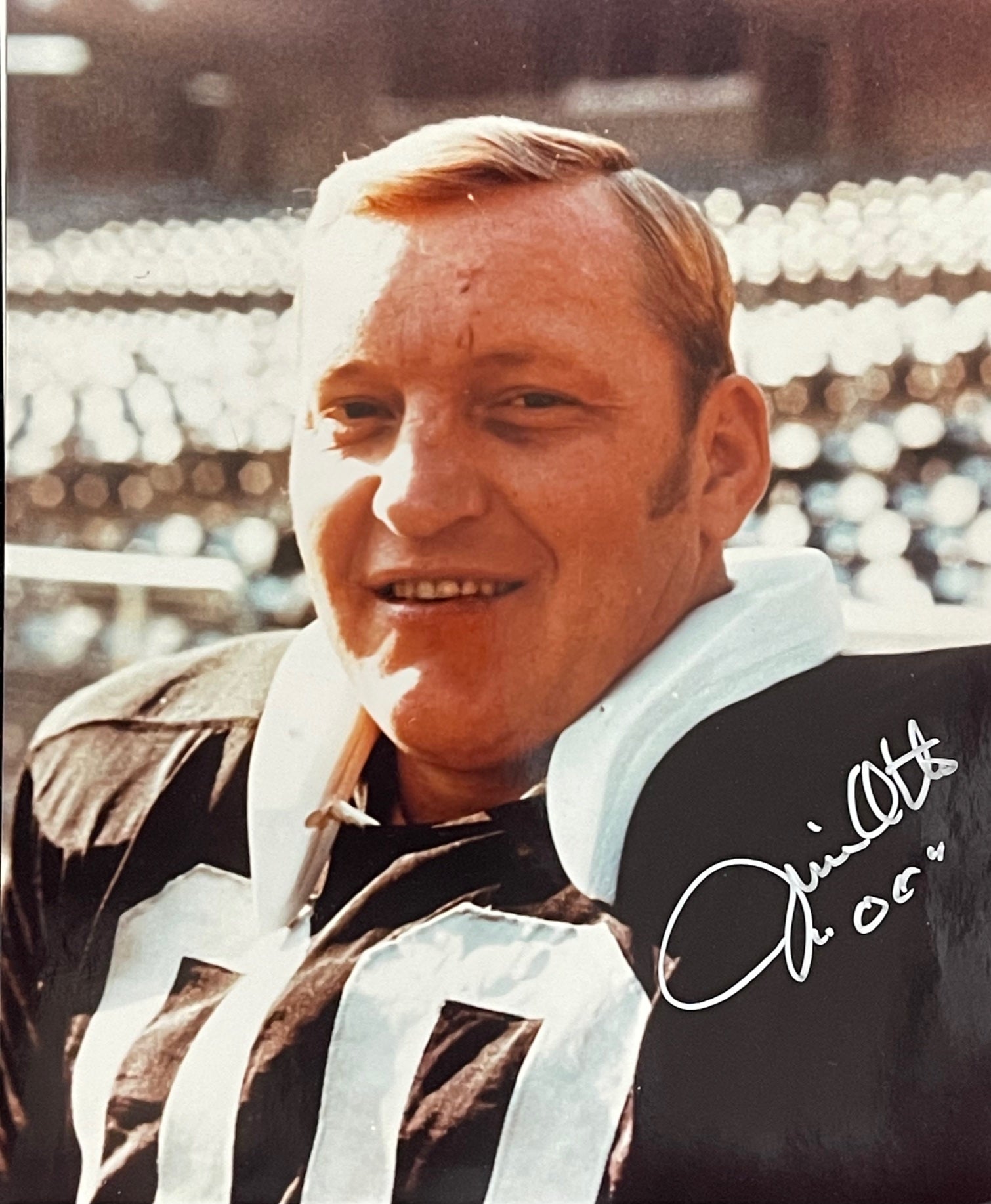 Jim Otto Autographed 8x10 Football Photo | Hollywood Collectibles