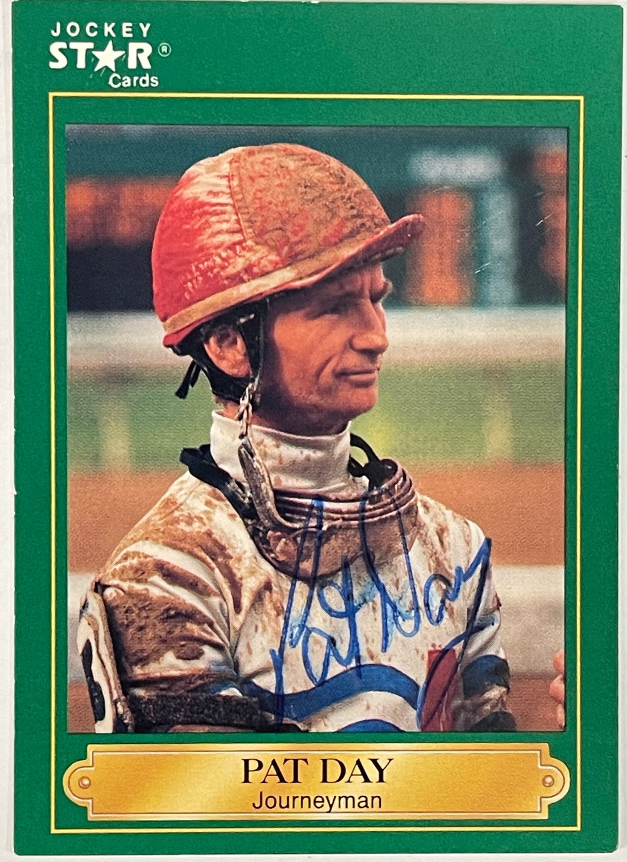 Pat Day Autographed 1991 Horse Star Cards | Hollywood Collectibles