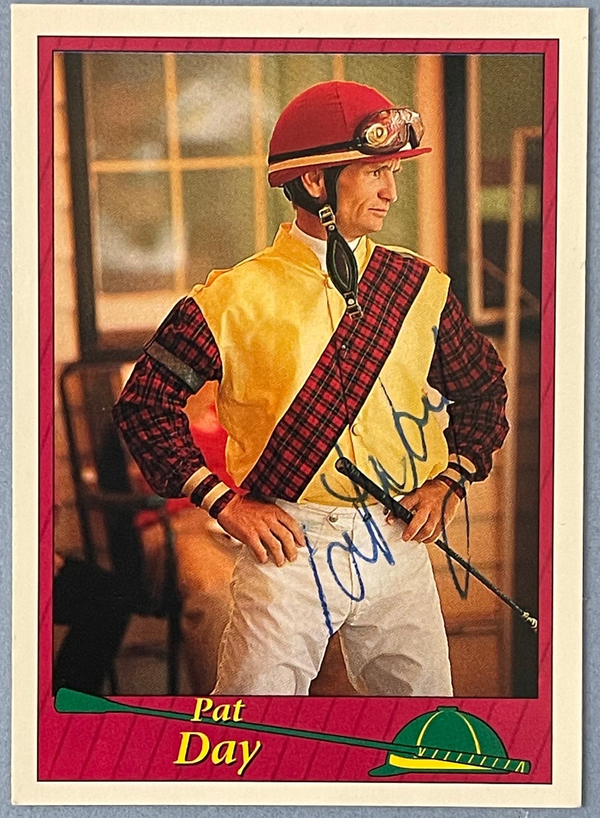 Pat Day Autographed 1994 Horse Star Cards | Hollywood Collectibles