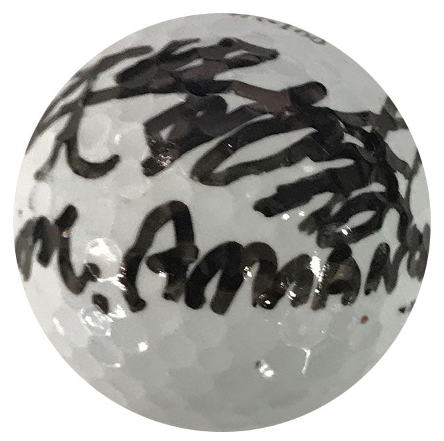 Masaru Amano Autographed Maxfli 2 HT-100 Golf Ball | Hollywood Collectibles