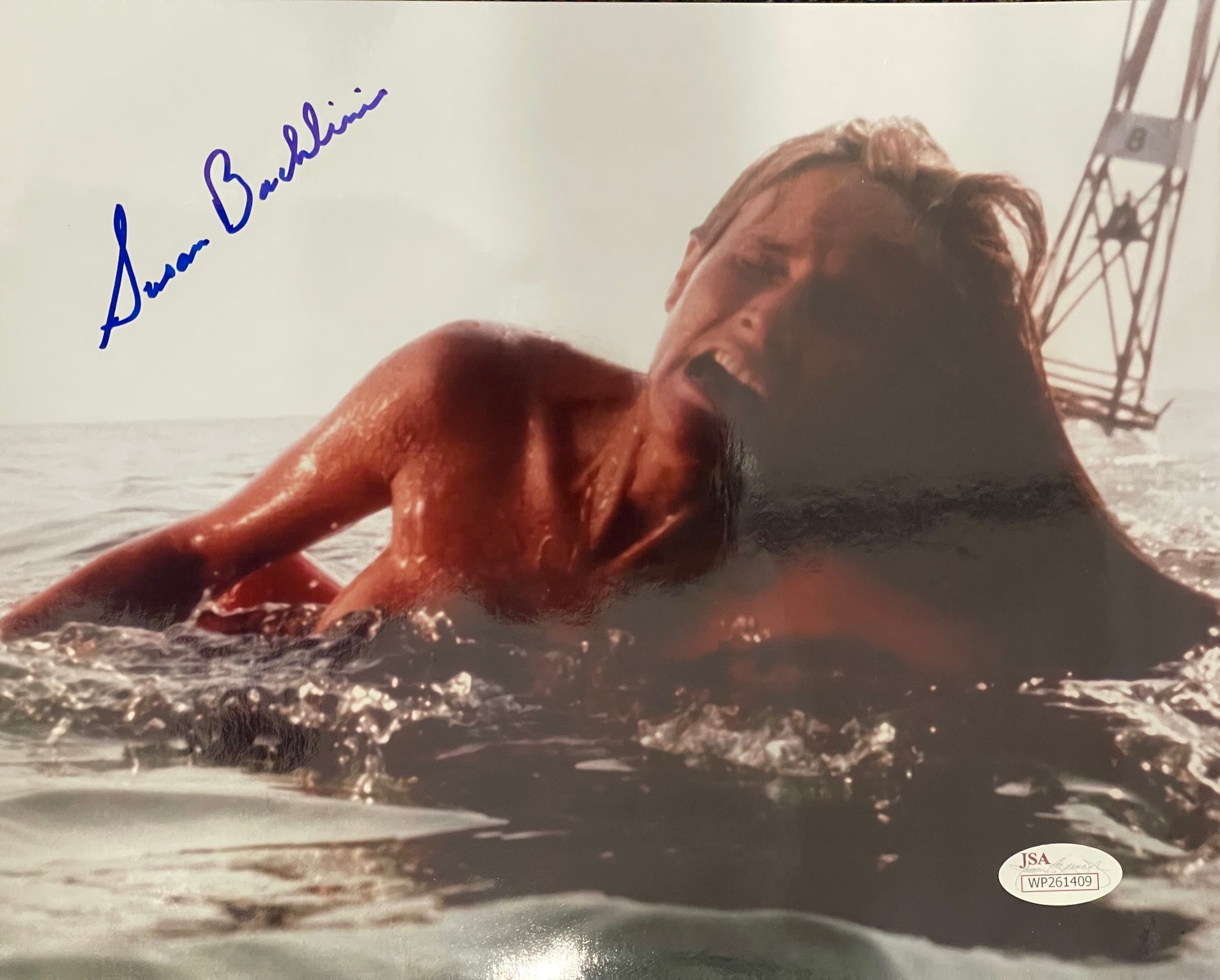 Susan Backlinie Signed 8x10 Celebrity Photo (JSA) | Hollywood Collectibles