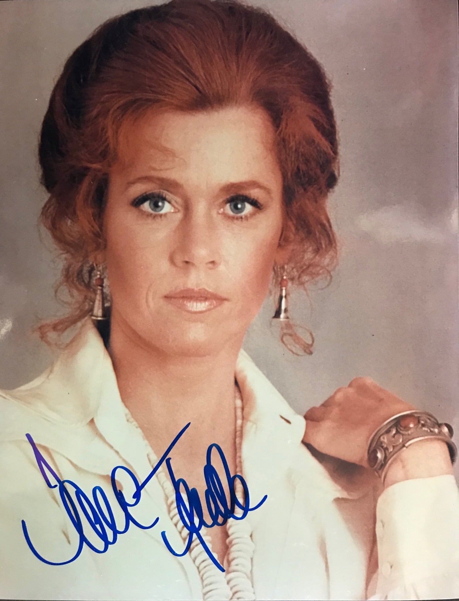 Jane Fonda Autographed 8x10 Celebrity Photo | Hollywood Collectibles