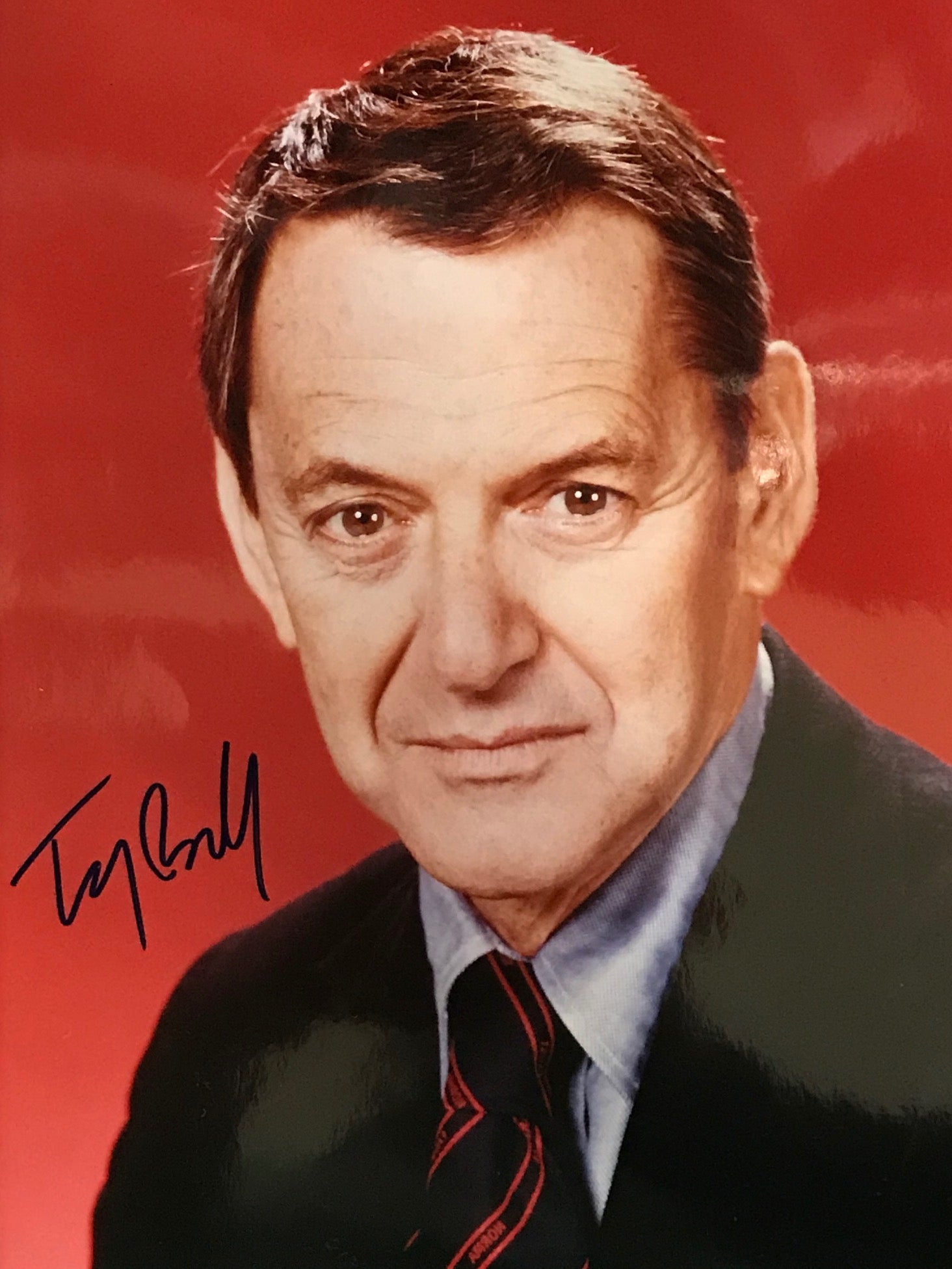 Tony Randall Autographed 8x10 Celebrity Photo | Hollywood Collectibles