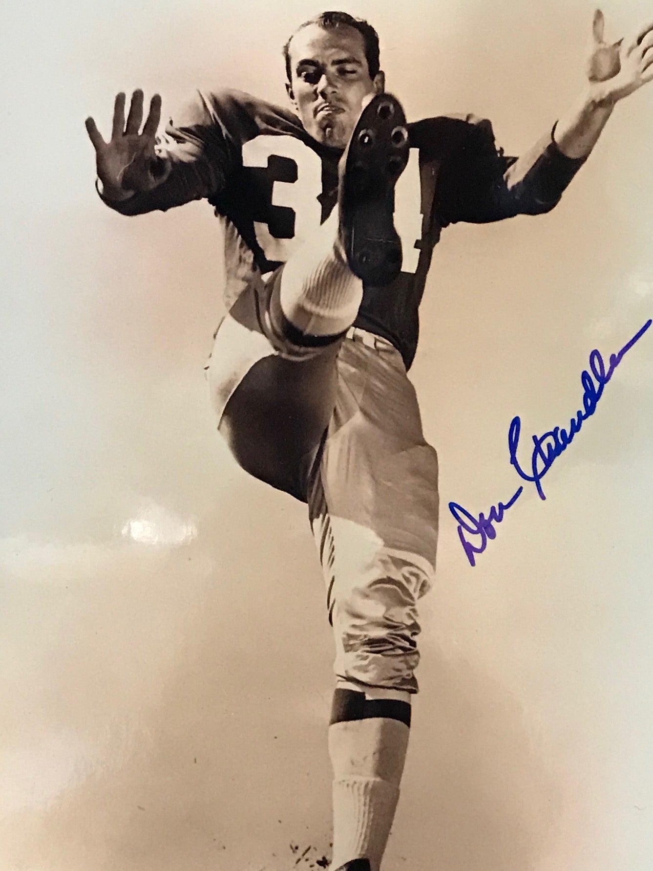Dan Chandler Autographed 8x10 Football Photo | Hollywood Collectibles