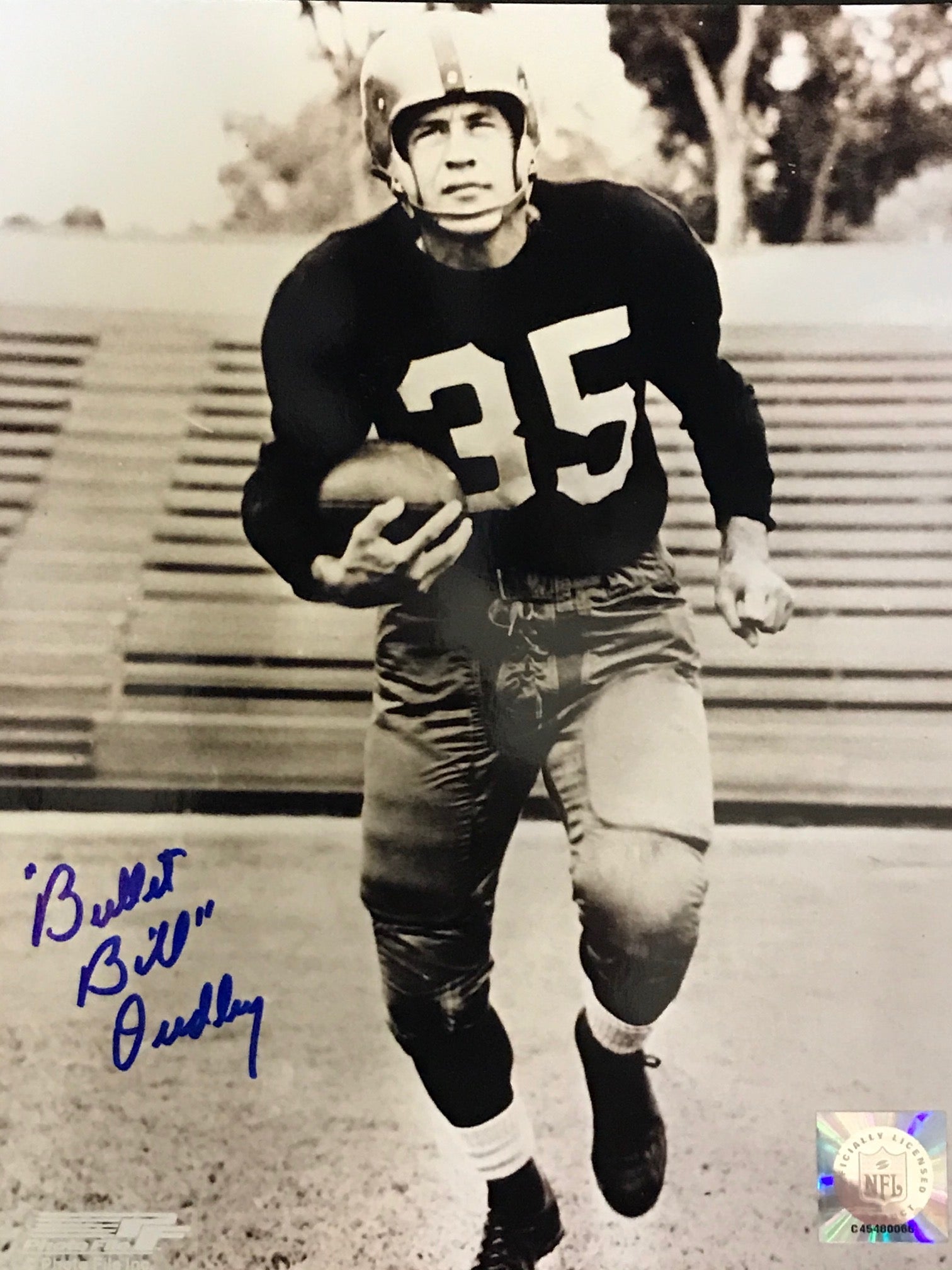 Bullet Bill Dudley Autographed 8x10 Football Photo | Hollywood Collectibles