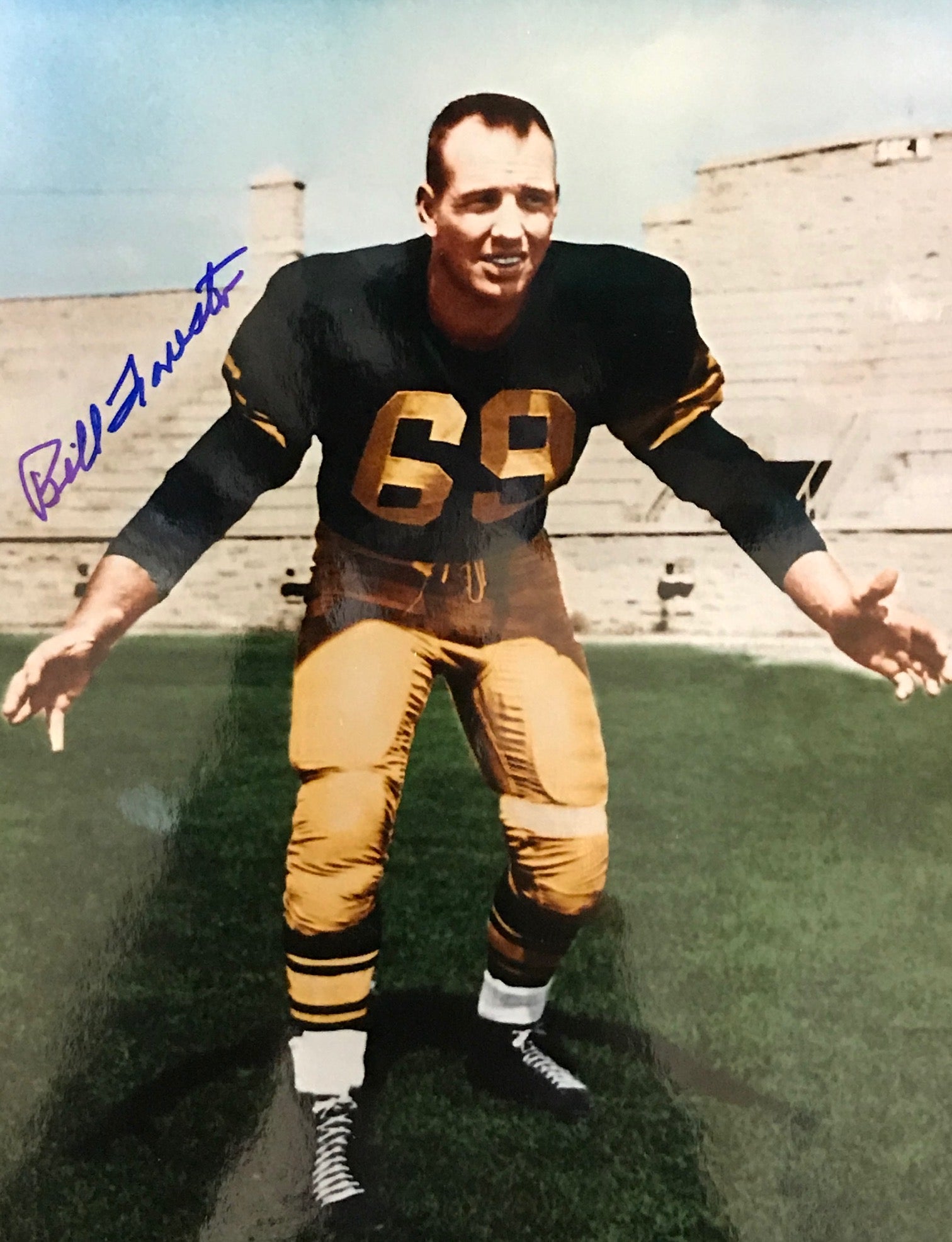 Bill Forester Autographed 8x10 Football Photo | Hollywood Collectibles