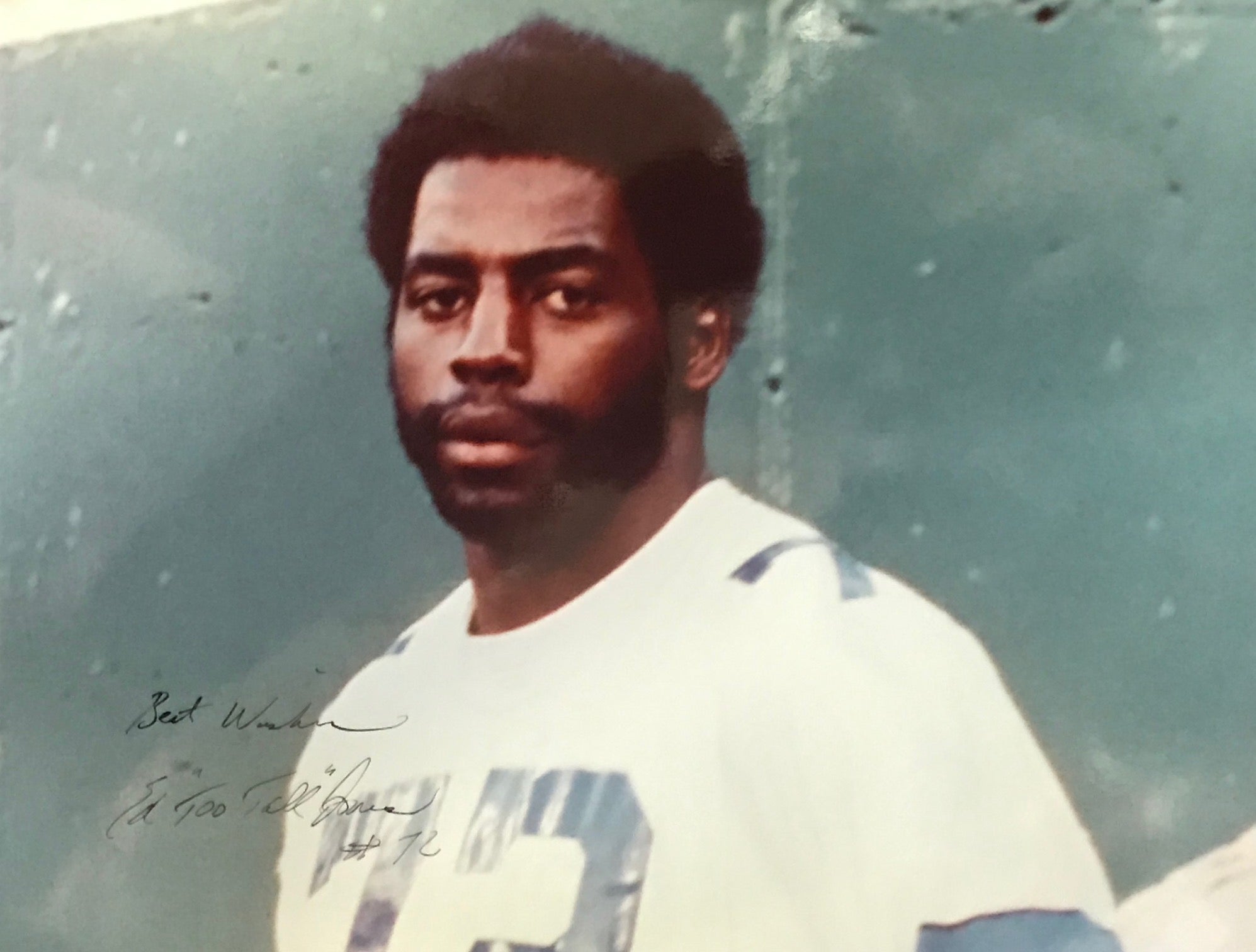 Ed Too Tall Jones Autographed 8x10 Football Photo | Hollywood Collectibles