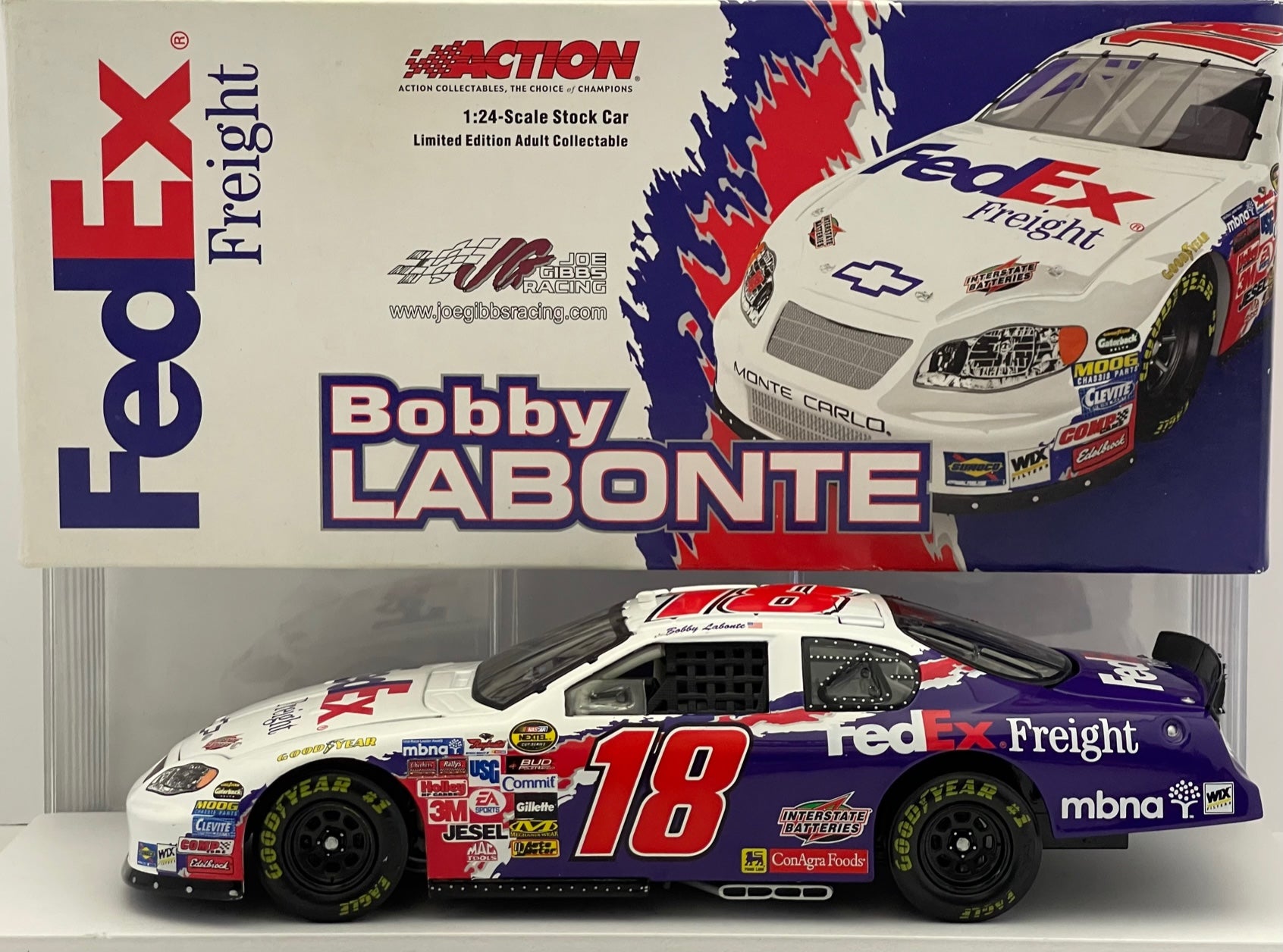 Bobby Labonte Unsigned 1:24 Scale Die Cast Car | Hollywood Collectibles