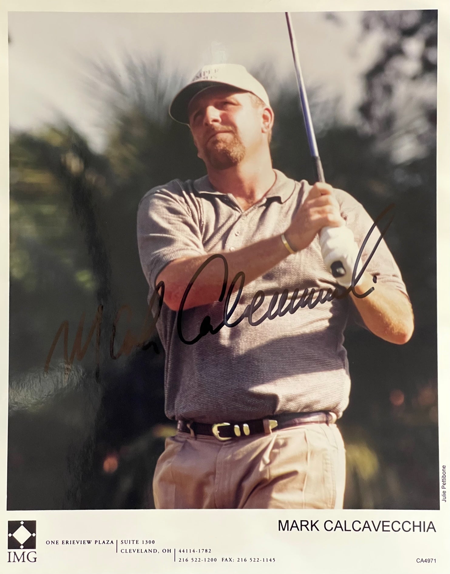 Mark Calcavecchia Signed Golf 8x10 Photo | Hollywood Collectibles