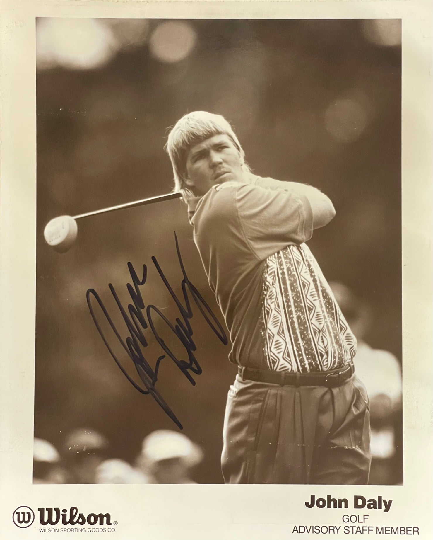 John Daly Signed Golf 8x10 Photo | Hollywood Collectibles