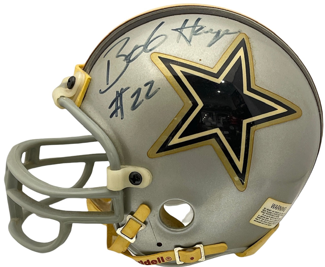 Bob Hayes Autographed Dallas Cowboys Mini Helmet | Hollywood Collectibles