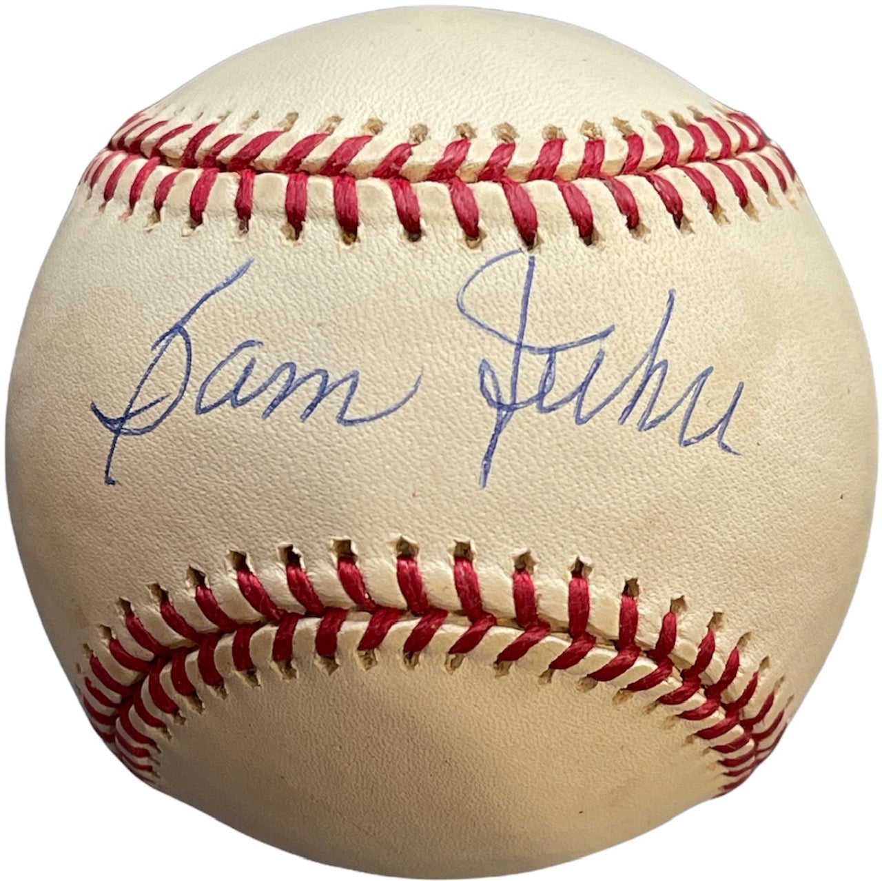 Sam Jethroe Autographed Official National League Baseball | Hollywood ...