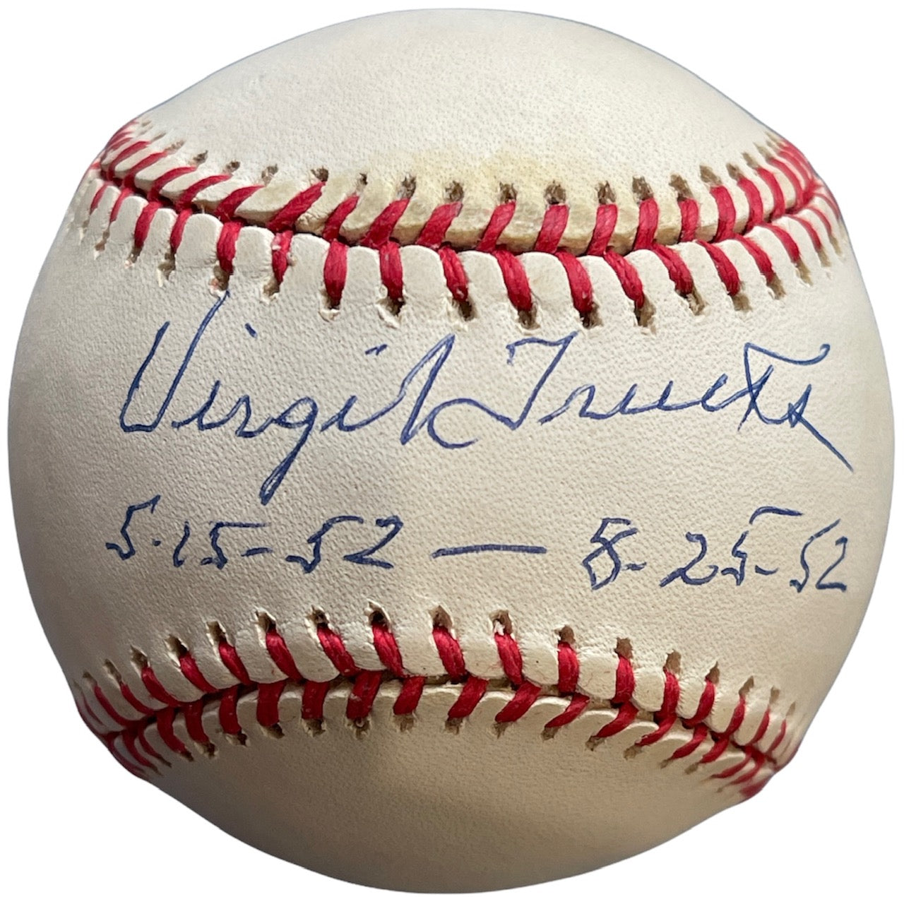 Virgil Trucks Autographed Official American League Baseball | Hollywood ...