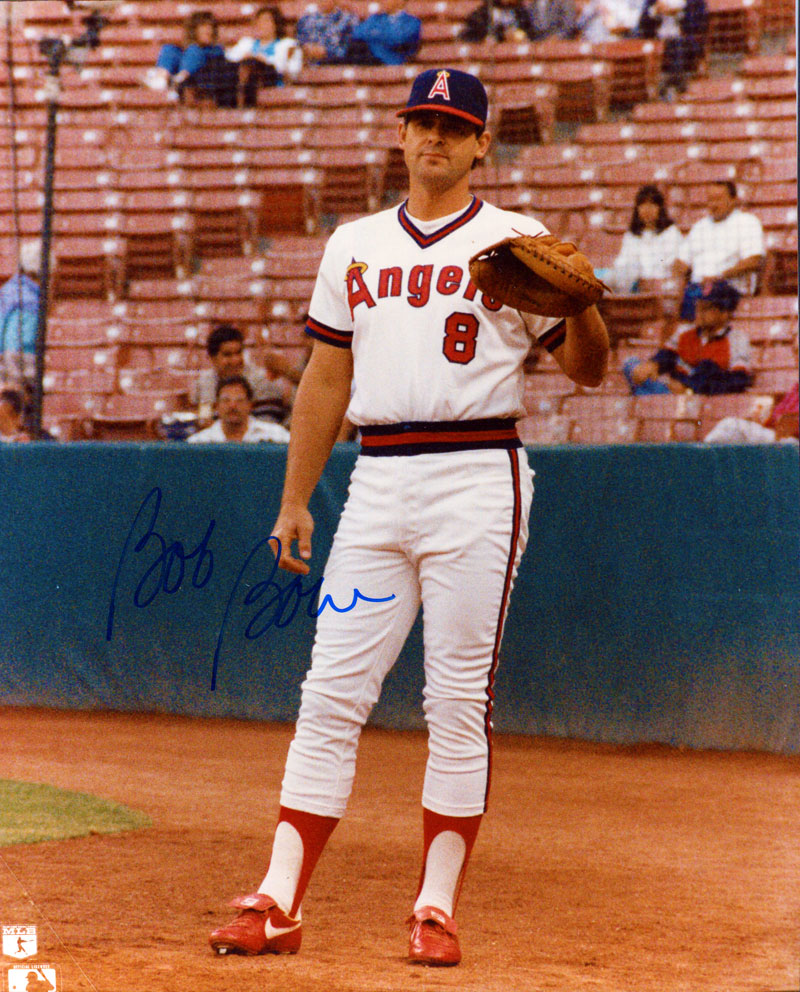 Bob Boone Autographed 8x10 Photo | Hollywood Collectibles