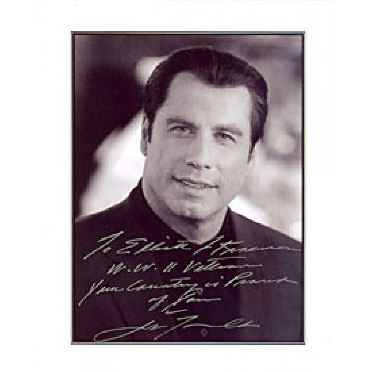 John Travolta Autographed / Signed Swordfish Celebrity 8x10 Photo ...