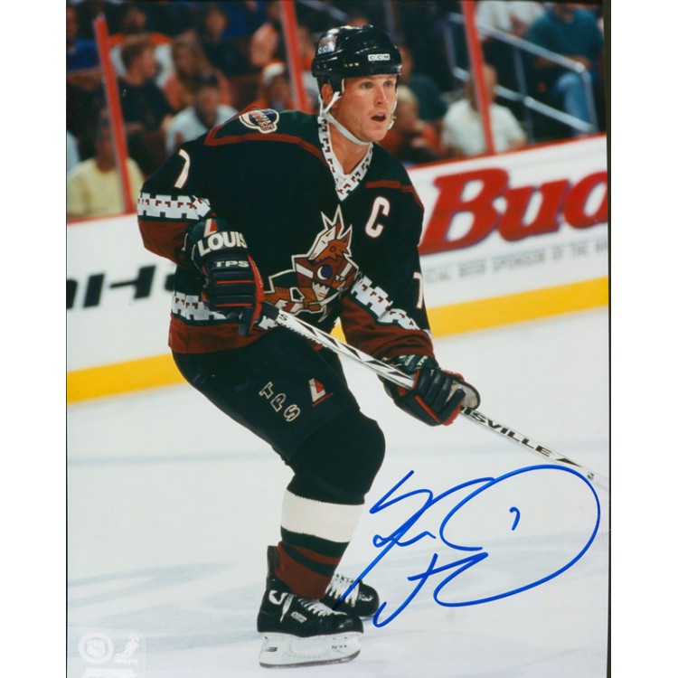 Keith Tkachuk Autographed 8x10 Photo | Hollywood Collectibles