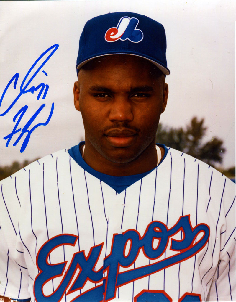 Cliff Floyd Autographed 8x10 Baseball Photo | Hollywood Collectibles